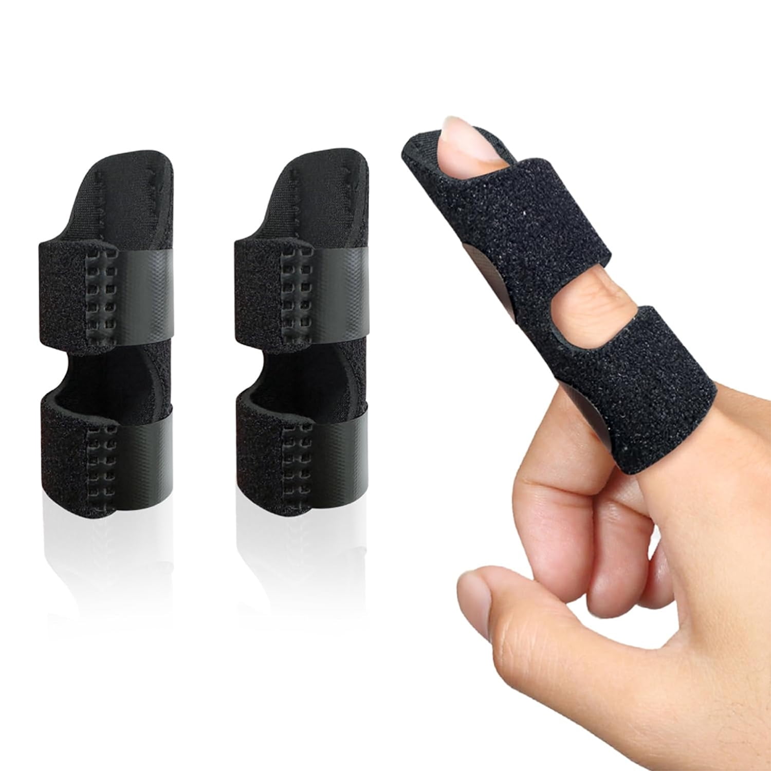 YASLIM 2pcs Trigger Finger Splints, Knuckle Immobilizer, Pain Relief ...