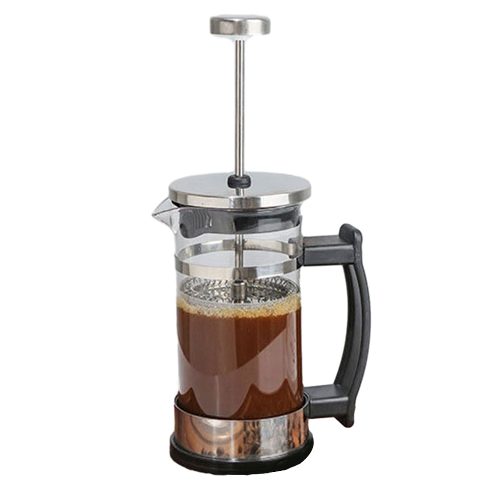YASONIC 350ml French Coffee Presses Pot 304 Stainless Steel Glass Press ...