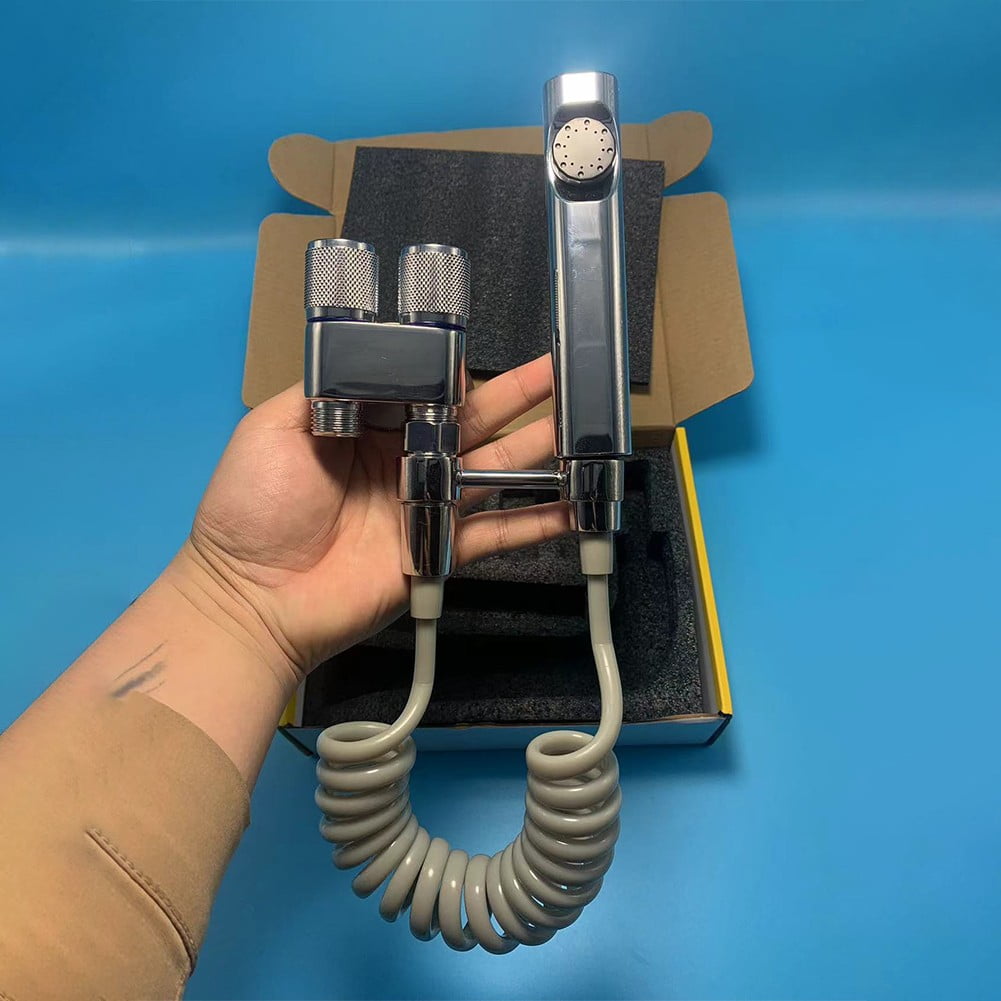 YASONIC Alloy Dual Control Sprayer for Toilet Angle Water Distribution ...