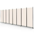 YASRKML 6Ft Tall 8 Panel Room Divider, Folding Privacy Screen with ...