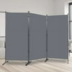 Proman Products Galaxy Indoor and Outdoor 3 Panel Room Divider, 71 ...