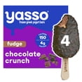 Yasso Frozen Greek Yogurt Creamy Fudge Chocolate Crunch Better than Ice ...