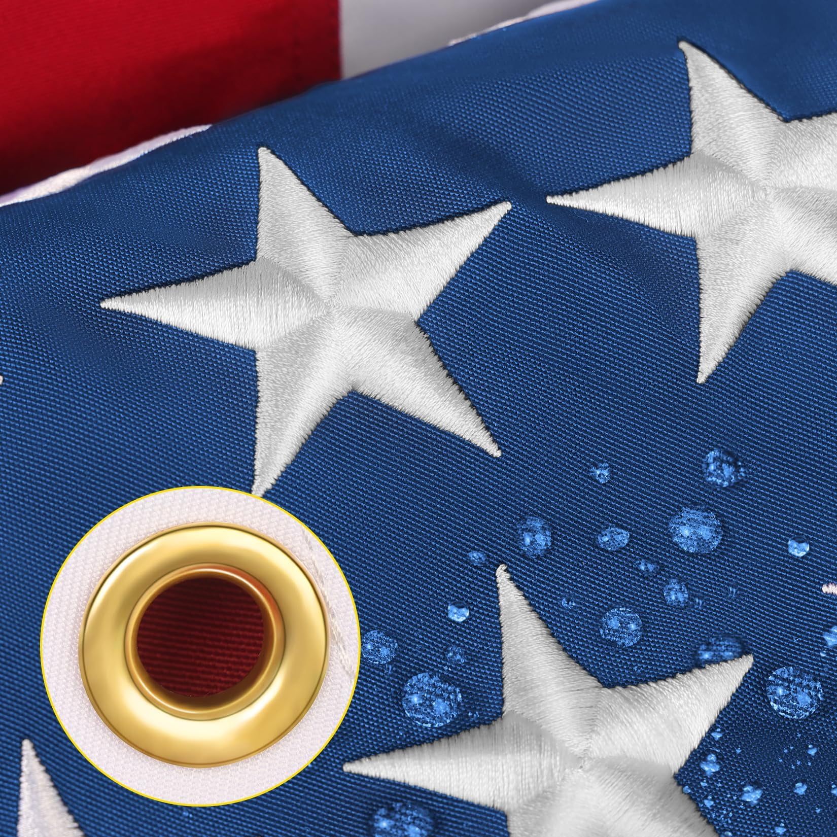 YASUN American Flag for Outside 5x8 FT Heavy Duty Waterproof, Tear ...