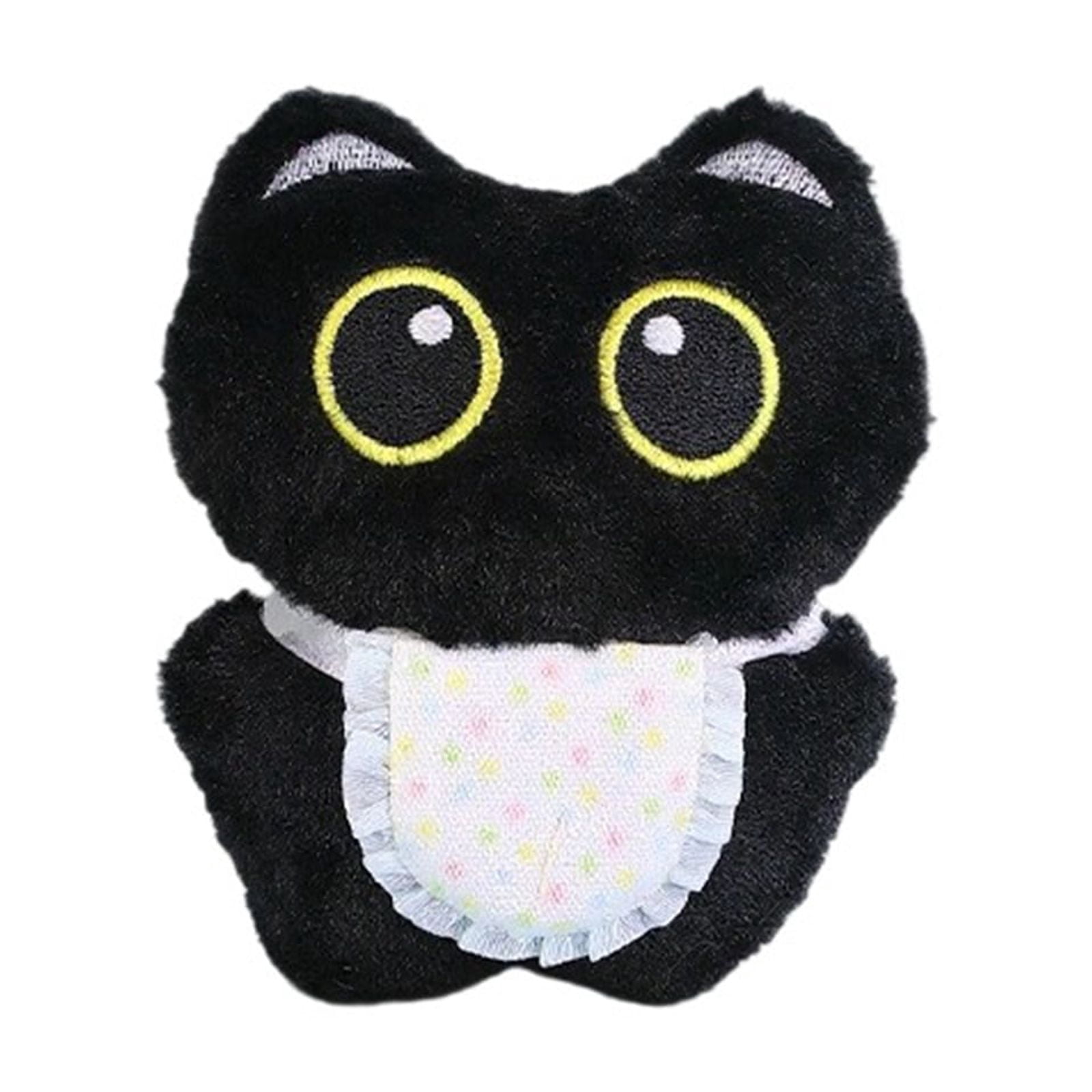 YATAV Black Cat Plush - 4.7In Christmas Plush Black Cat Stuffed Animals ...