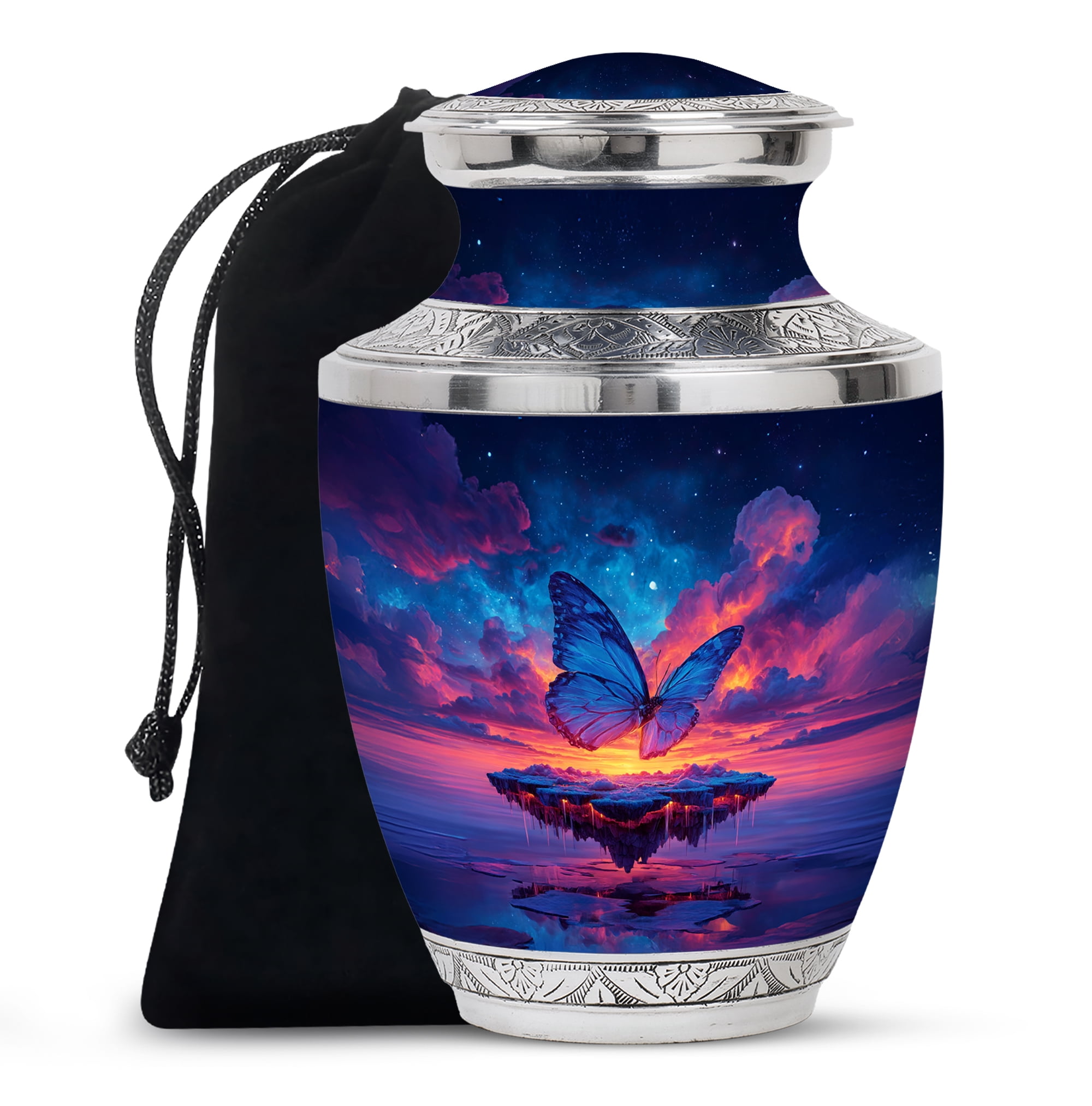 YATHABHISA Butterfly Urn for Human Remains, Memorial Gifts for Male and ...