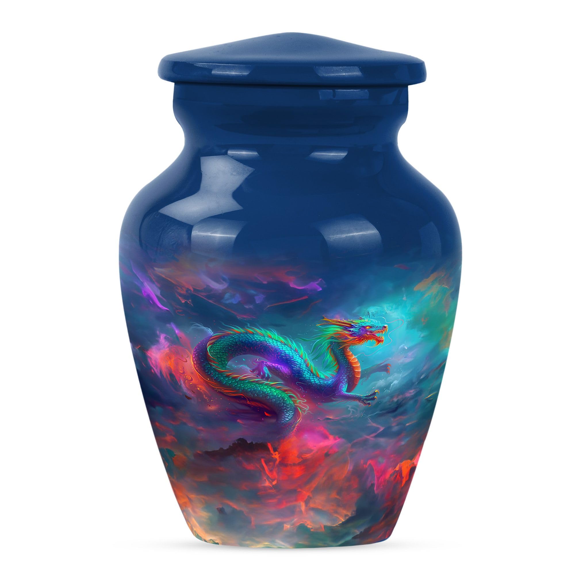 YATHABHISA Dragon Urn, Metal Urn - Keepsake Urn for Human Ashes ...