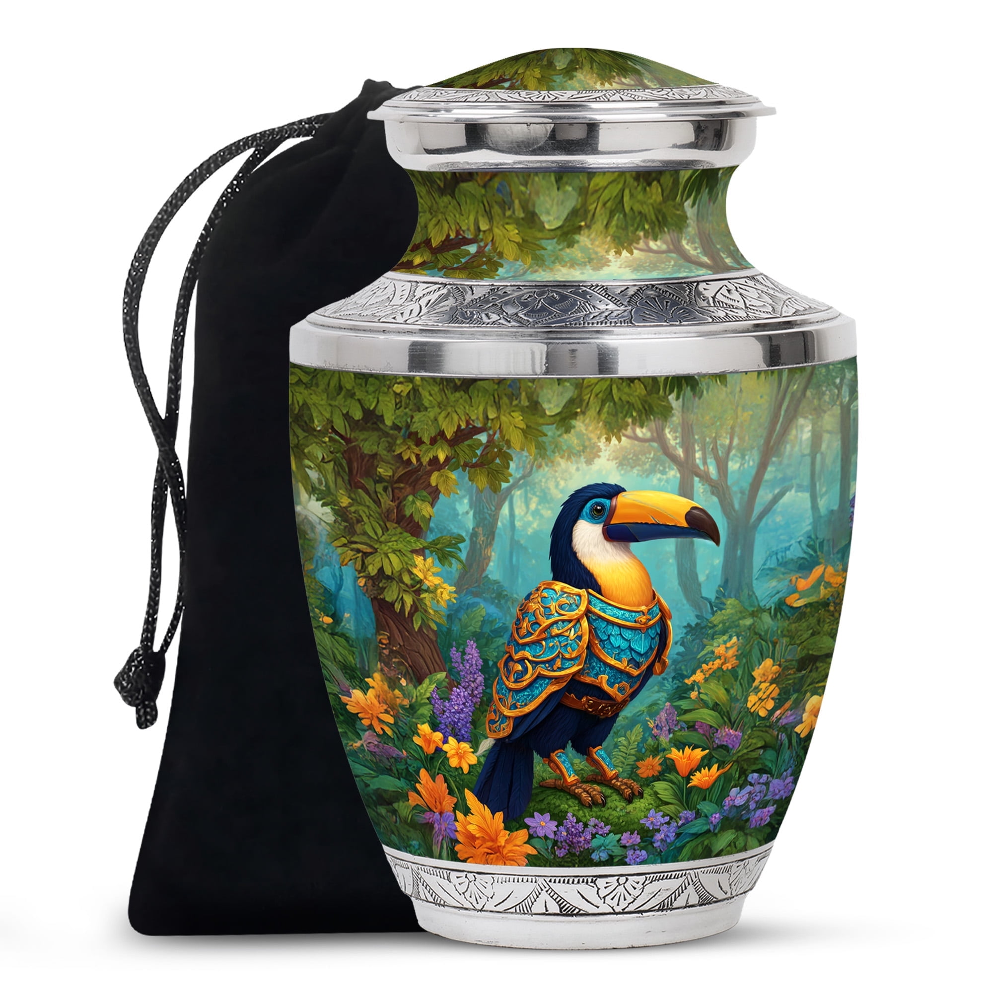 YATHABHISA Hombil Urn for Ashes, Large Urns for Human Ash, Funeral ...