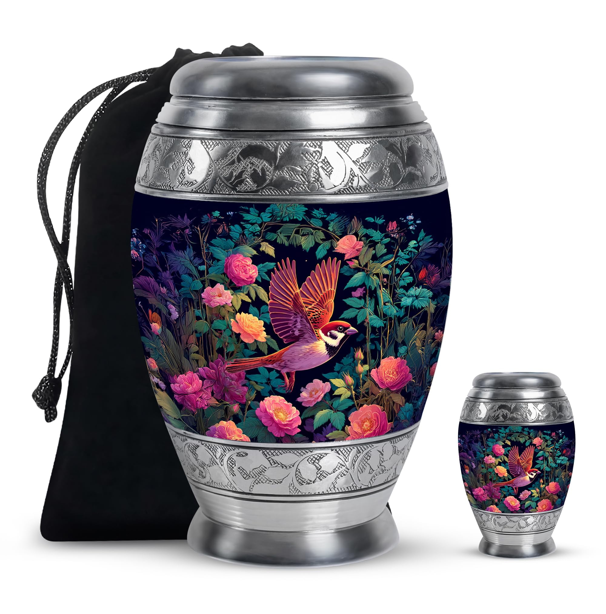 YATHABHISA Sparrows Funeral and Memorial Urns for Human Ashes, Sparrows ...