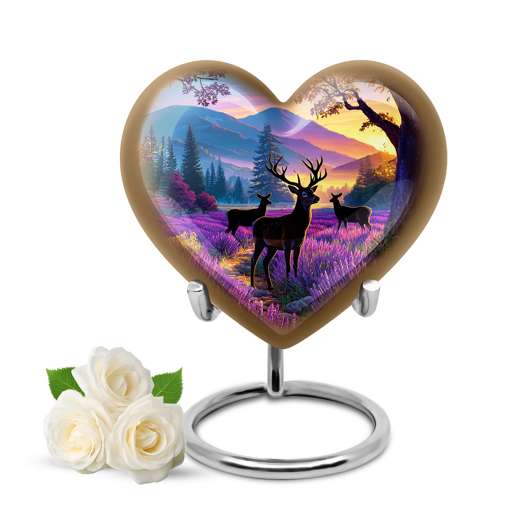 YATHABI Butterfly Mini Ashes Urn for Dad – Keepsake Funeral Container ...