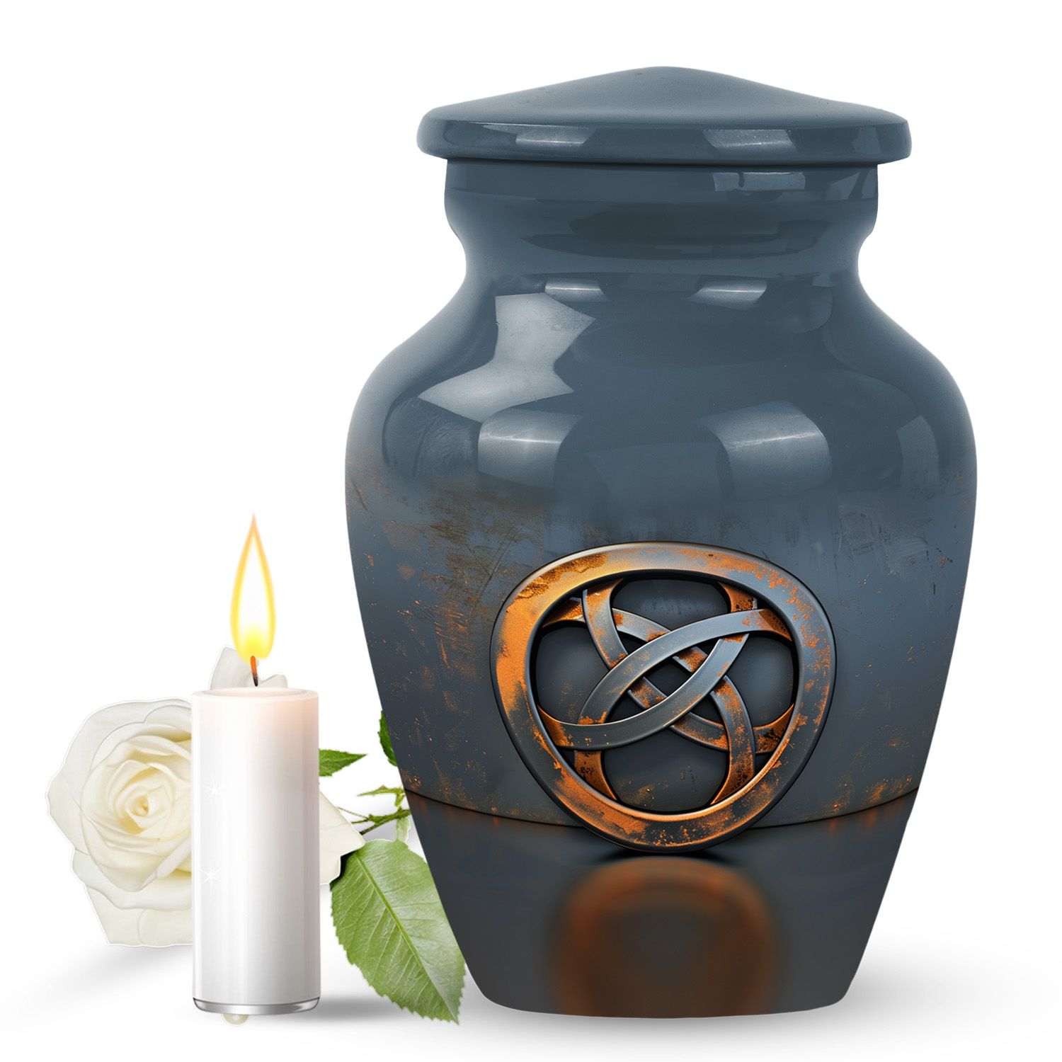 YATHABI Catholic Urn - Keepsake Urn - Burial Urns For Cremated Remains ...