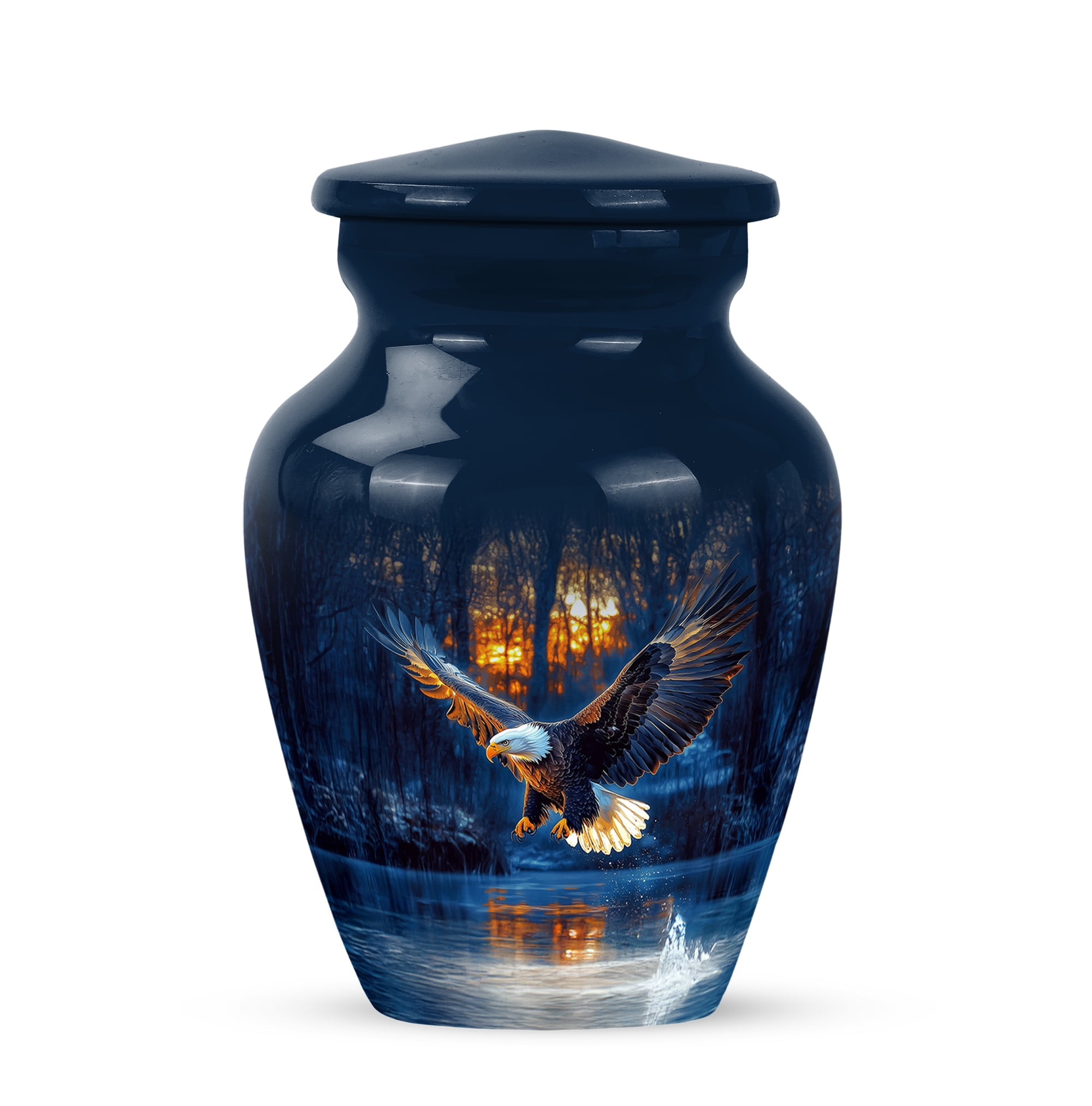 YATHABI EagleSmall Urn for Sister – Keepsake Ashes Memorial for Female ...
