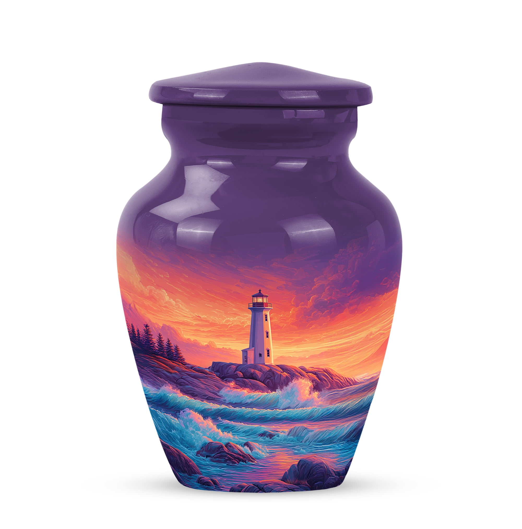YATHABI FishingSmall Keepsake Urn for Parents – Miniature Memorial ...