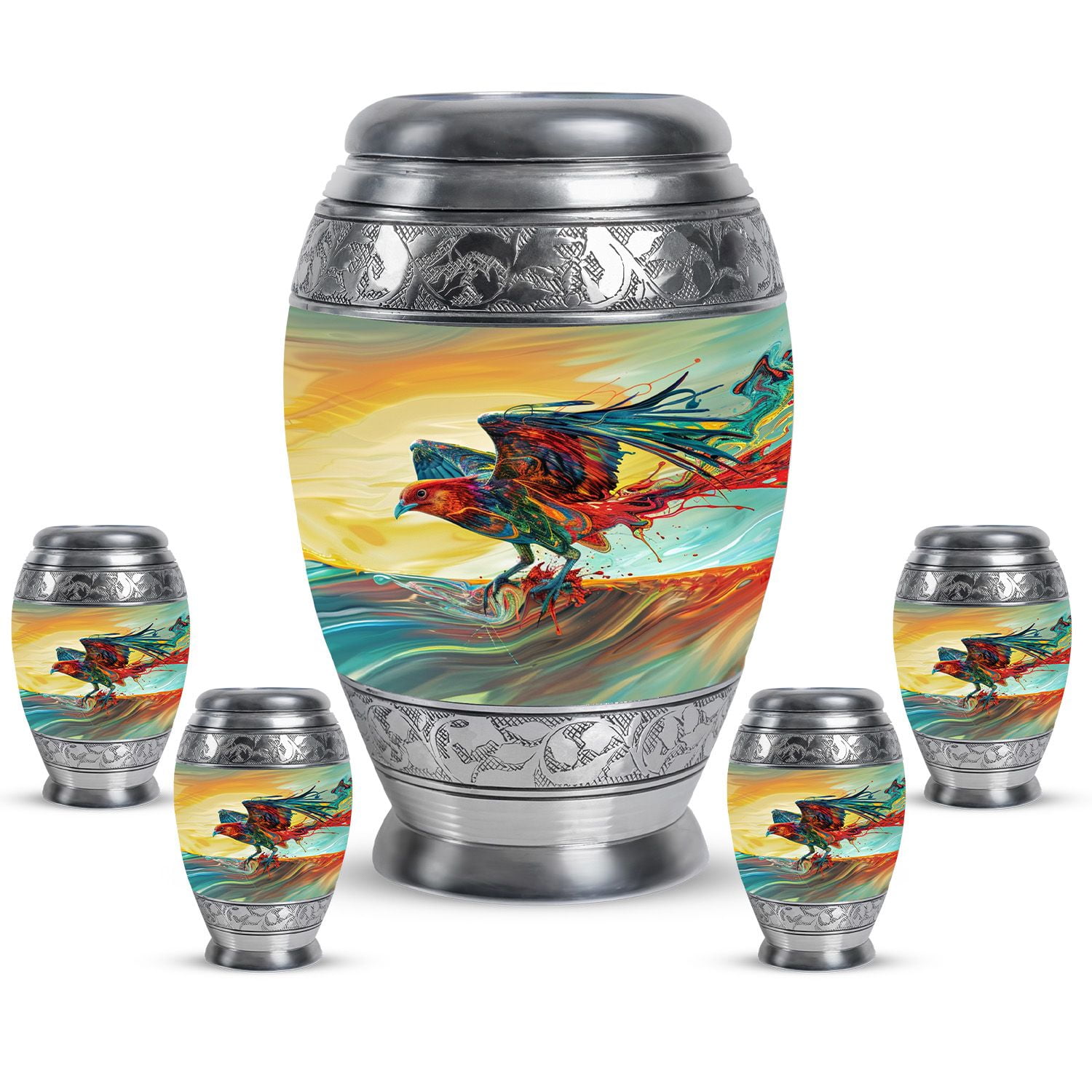 YATHABI Music PathCombo Cremation Urns for Grandparents – Large Ash ...