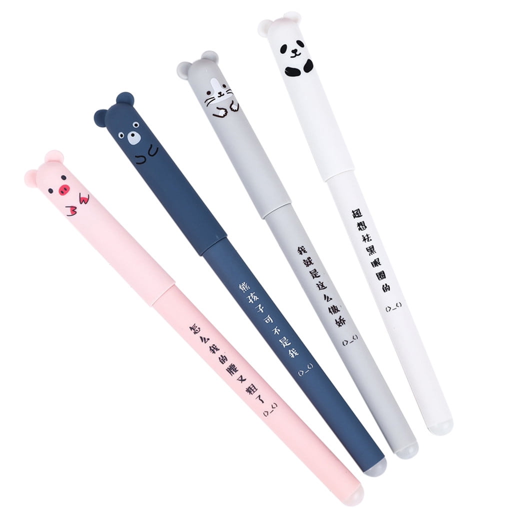 YATLTE Erasable Gel Pens, 0.5mm Quick Dry Black Ink Pens Fine Point ...
