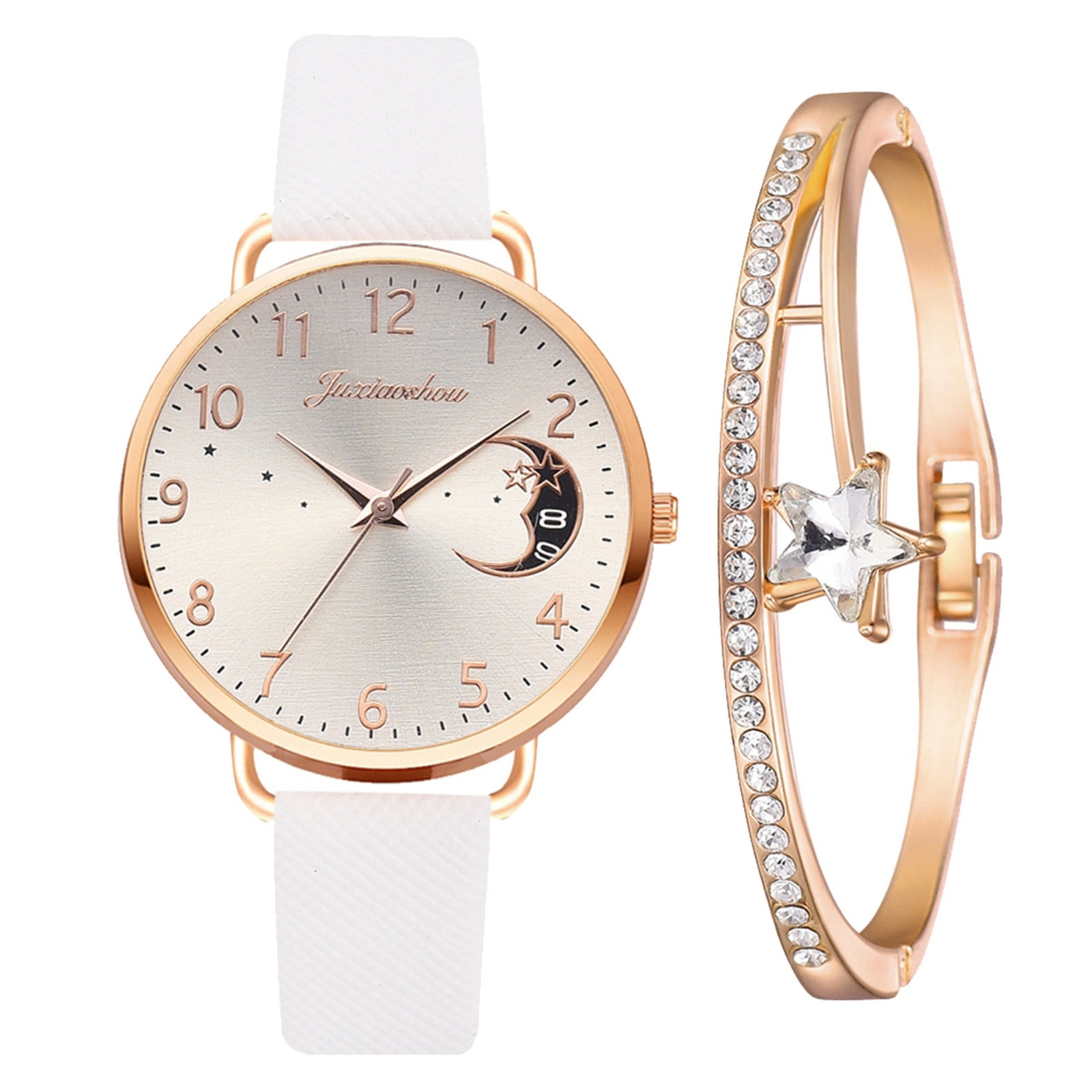 YATLTE Leather Women Watches, Ladies Dress Analog Quartz Date Classic ...