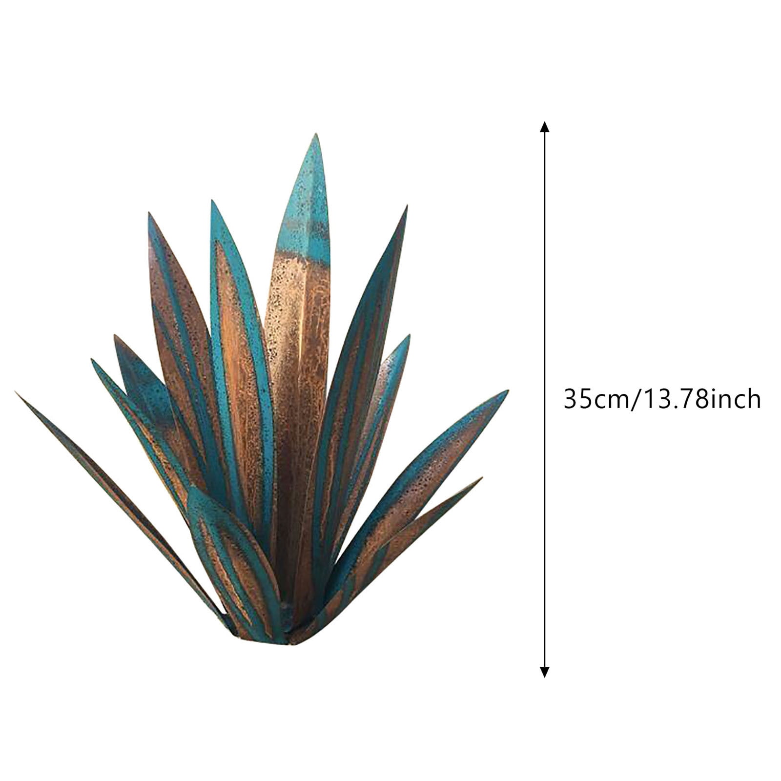 YATLTE Metal Agave Plant, Tequila Rustic Sculpture, DIY Metal Agave ...