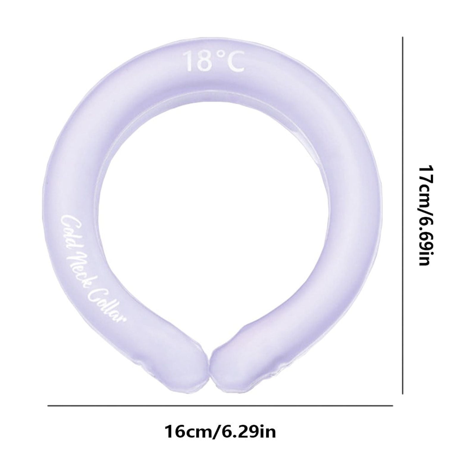 YATLTE Neck Cooling Tube, Neck Cooler Ice Cold Ring, Wearable Body ...