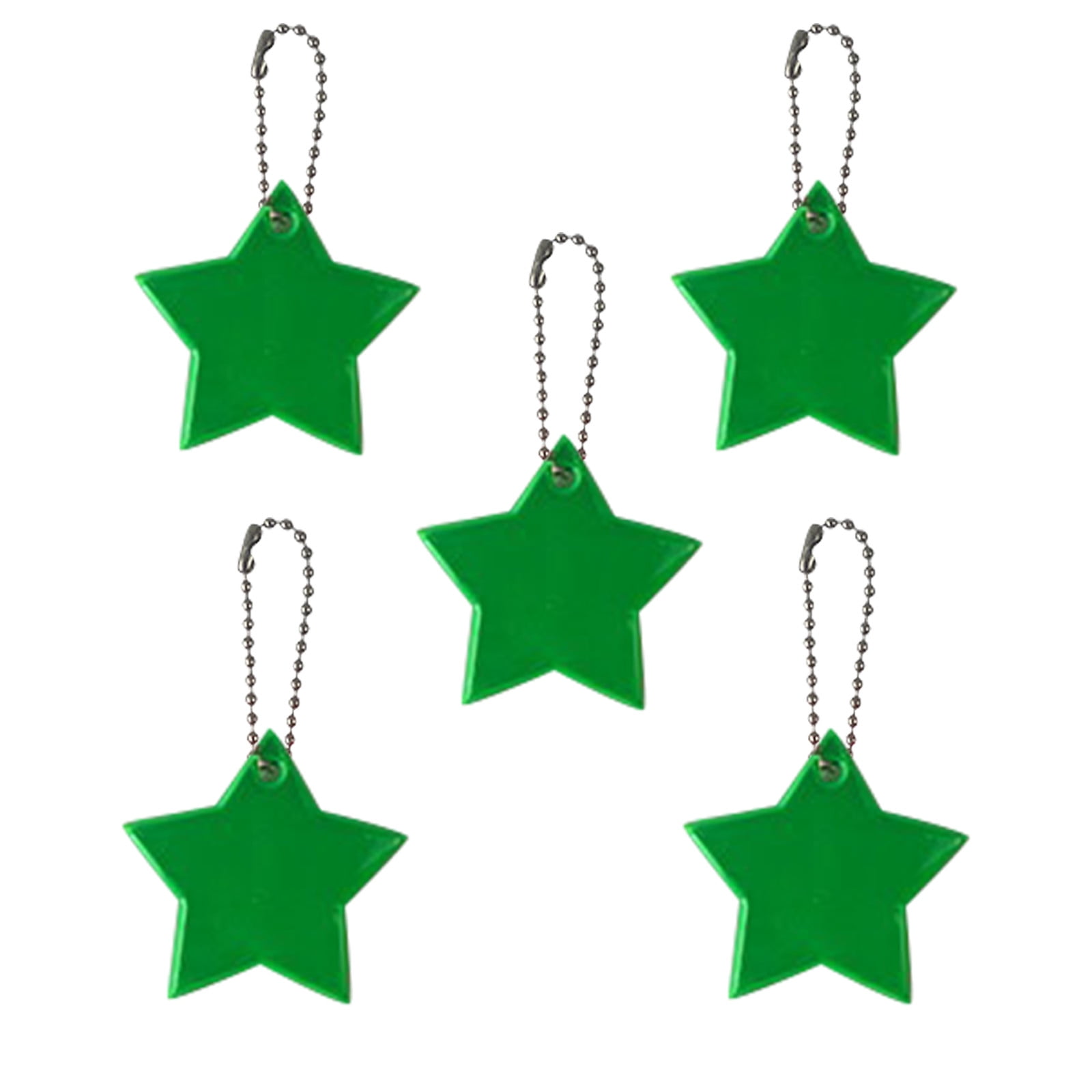 YATLTE Safety Reflector Pendants, High Visibility Star Safety Reflector ...