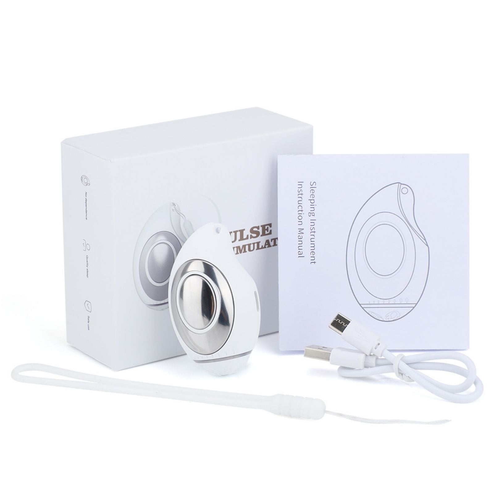 YATLTE Sleep Instrument, Brain Massage Adjust Heart Rate, Handheld ...