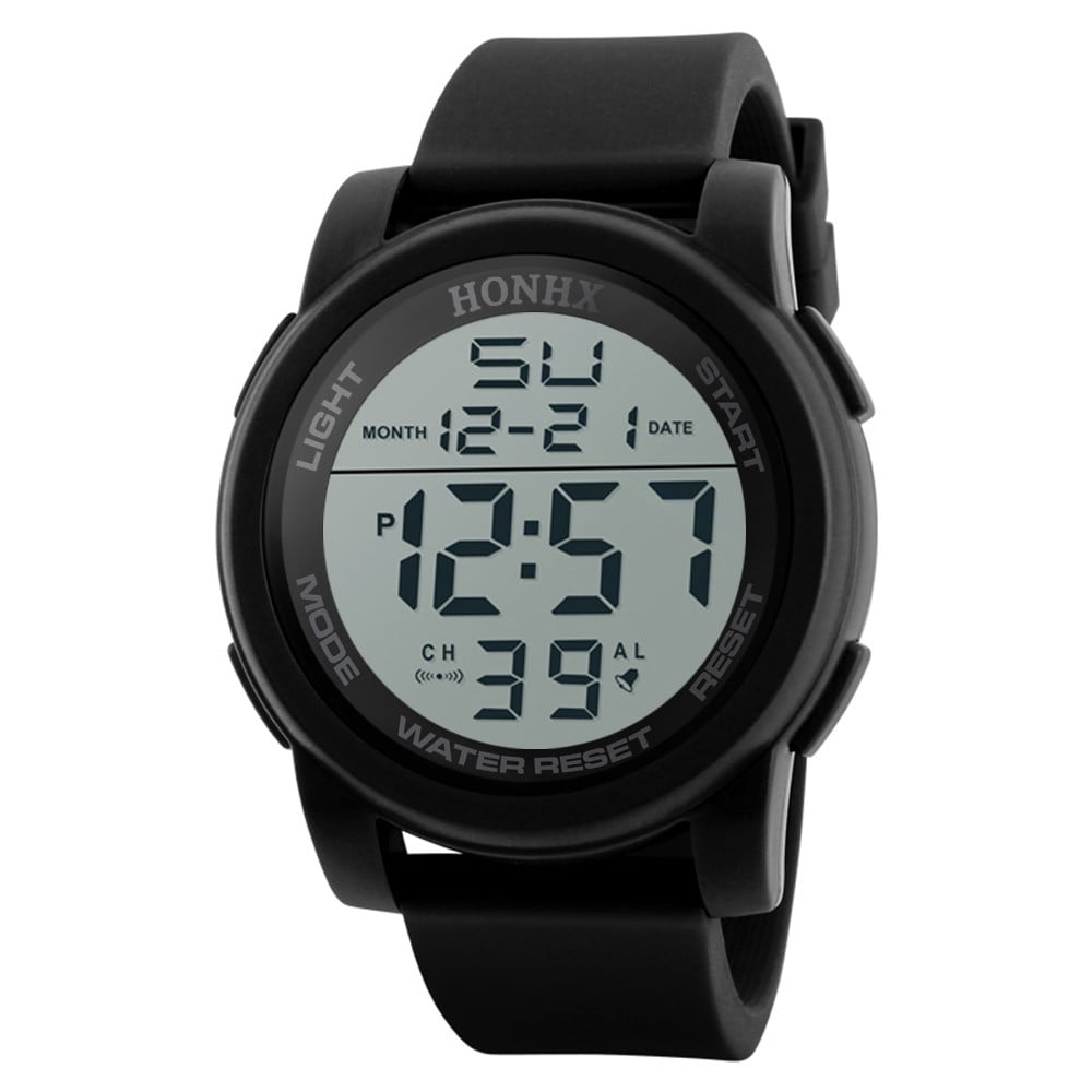 YATLTE Ultra-Thin Minimalist Sports Waterproof Digital Watches ...