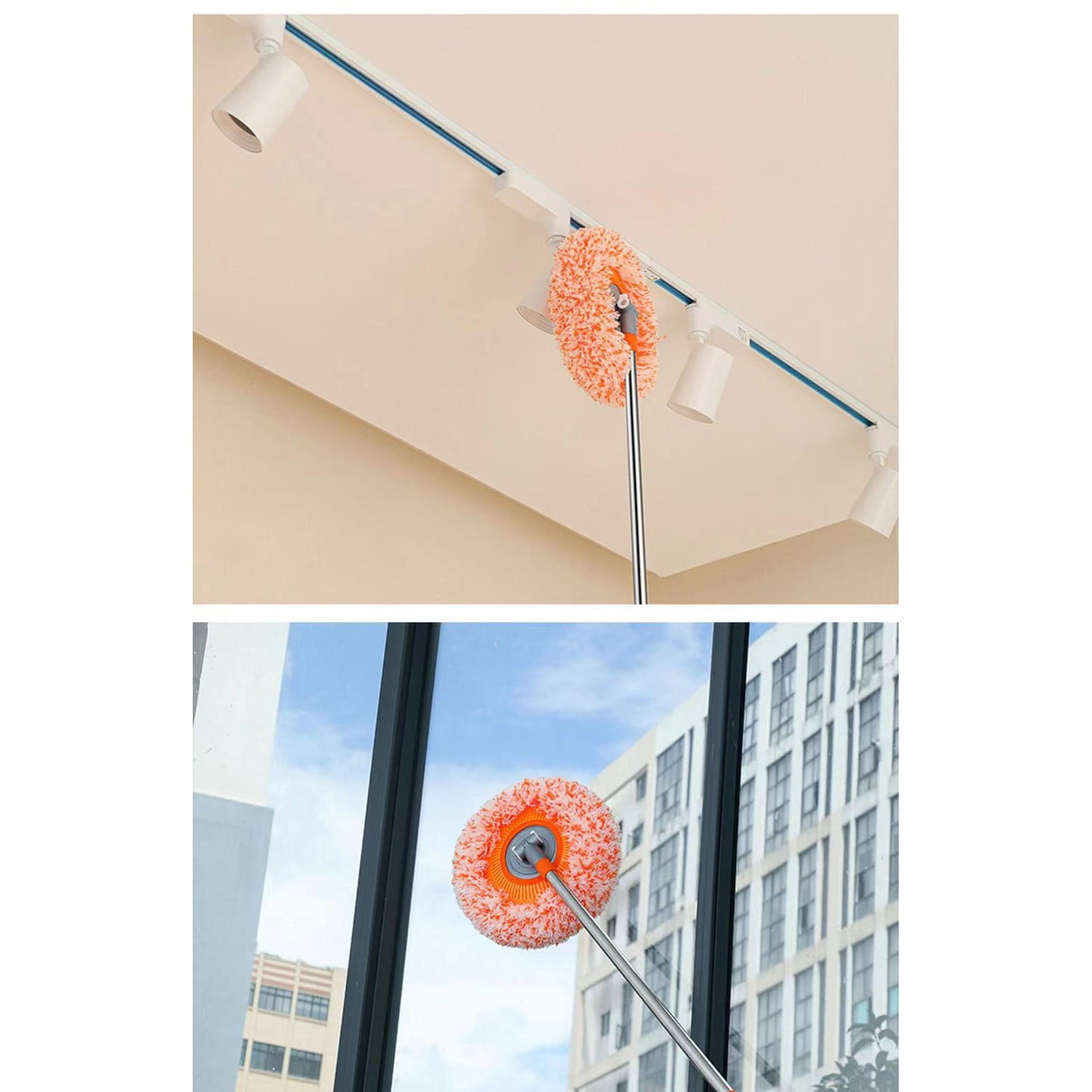 YATLTE Wall Mop, 360° Rotatable Adjustable Cleaning Mop, New Extendable ...