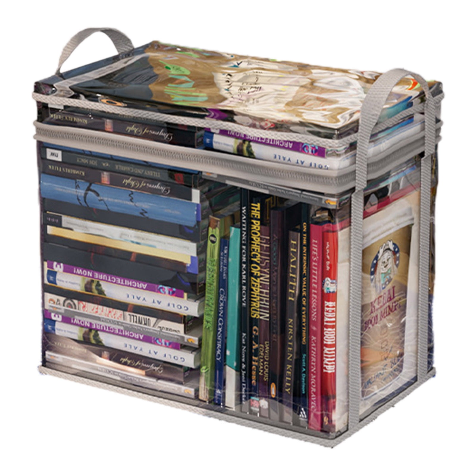 YATLTE Zipper Bags, Student Book Pouches with Handle, Large Book ...