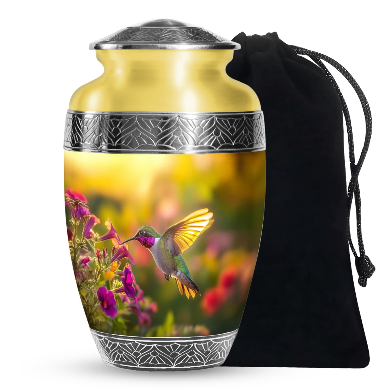 YATSKIA Hummingbird Funeral Urns For Burial Of Adult Male And Female ...