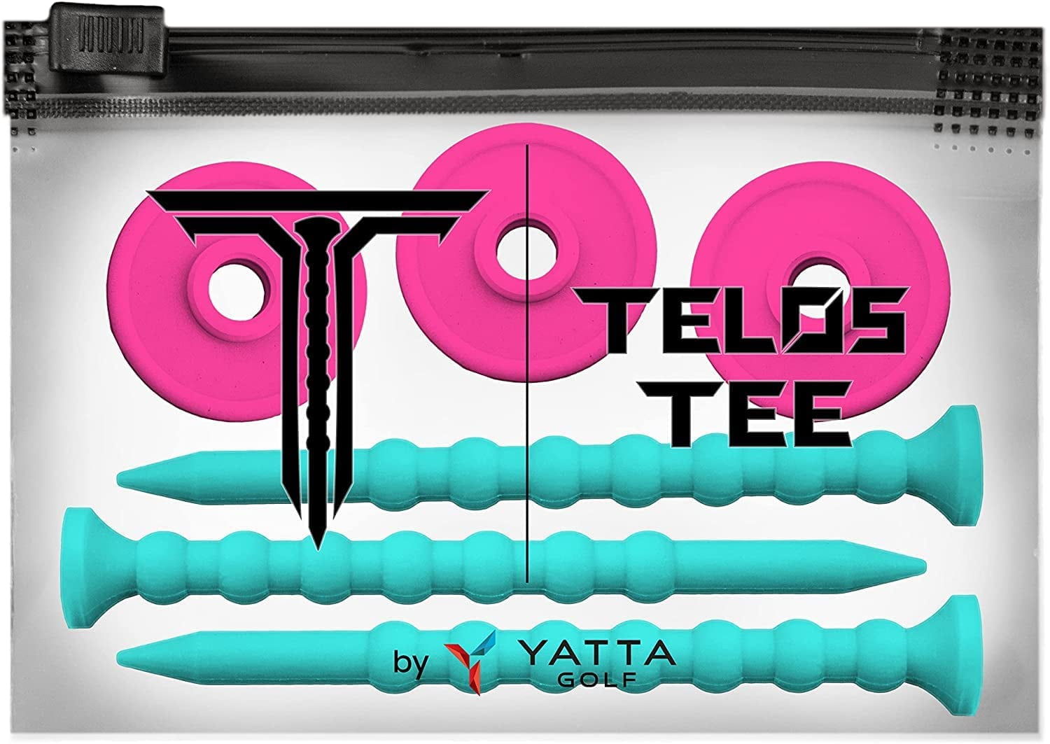 YATTA Golf Telos Premium Adjustable Golf Tees - Consistent, Better ...
