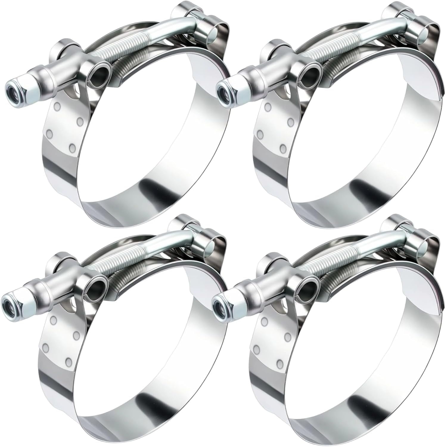 YAWEI T-Bolt Hose Clamps, Stainless Steel 304 Turbo Intake Clamps, 80mm ...