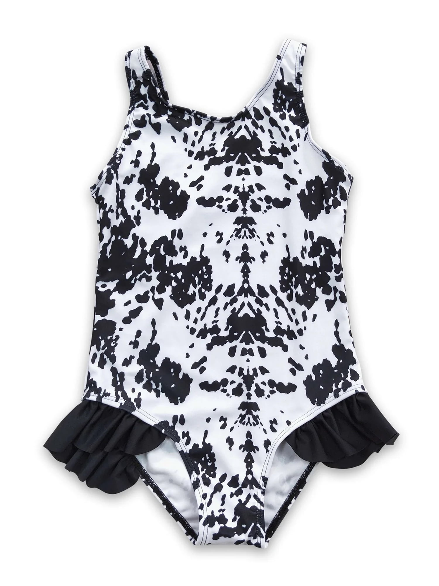 YAWOO Girls Western Design One Piece Swimsuit, Sizes 3M-16T - Walmart.com