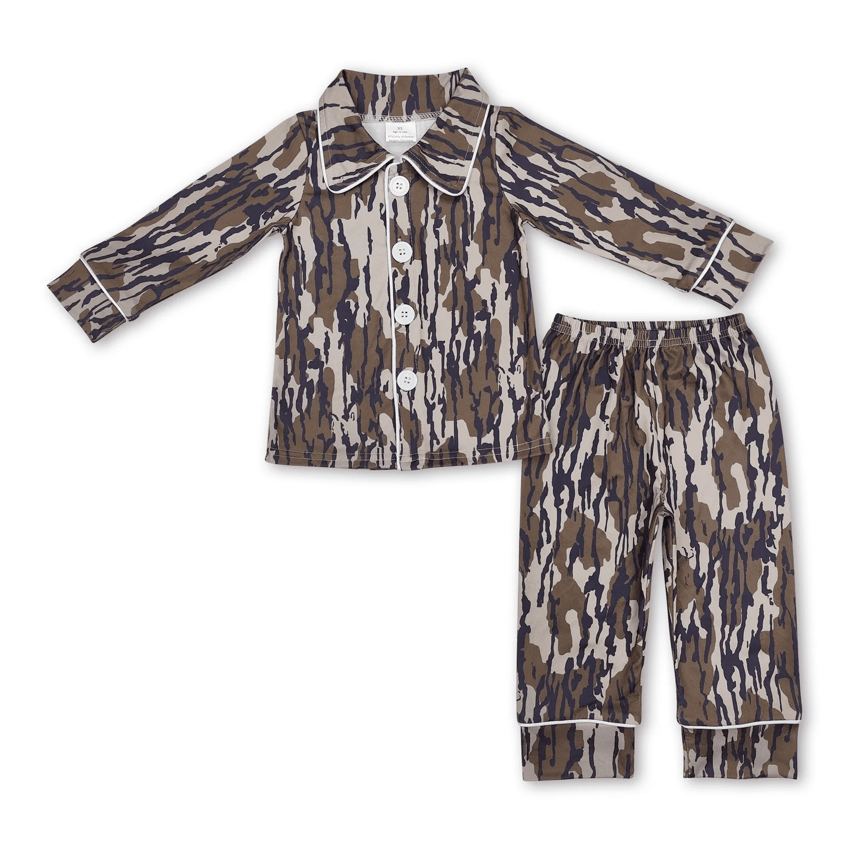 YAWOO Hunting Clothes Camo Boys Clothing Kids Pajamas Outfits,Sizes 3M ...