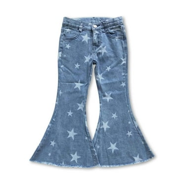 Seven7 Girls Sequin Waist Bootcut Jeans, Sizes 7-16 - Walmart.com