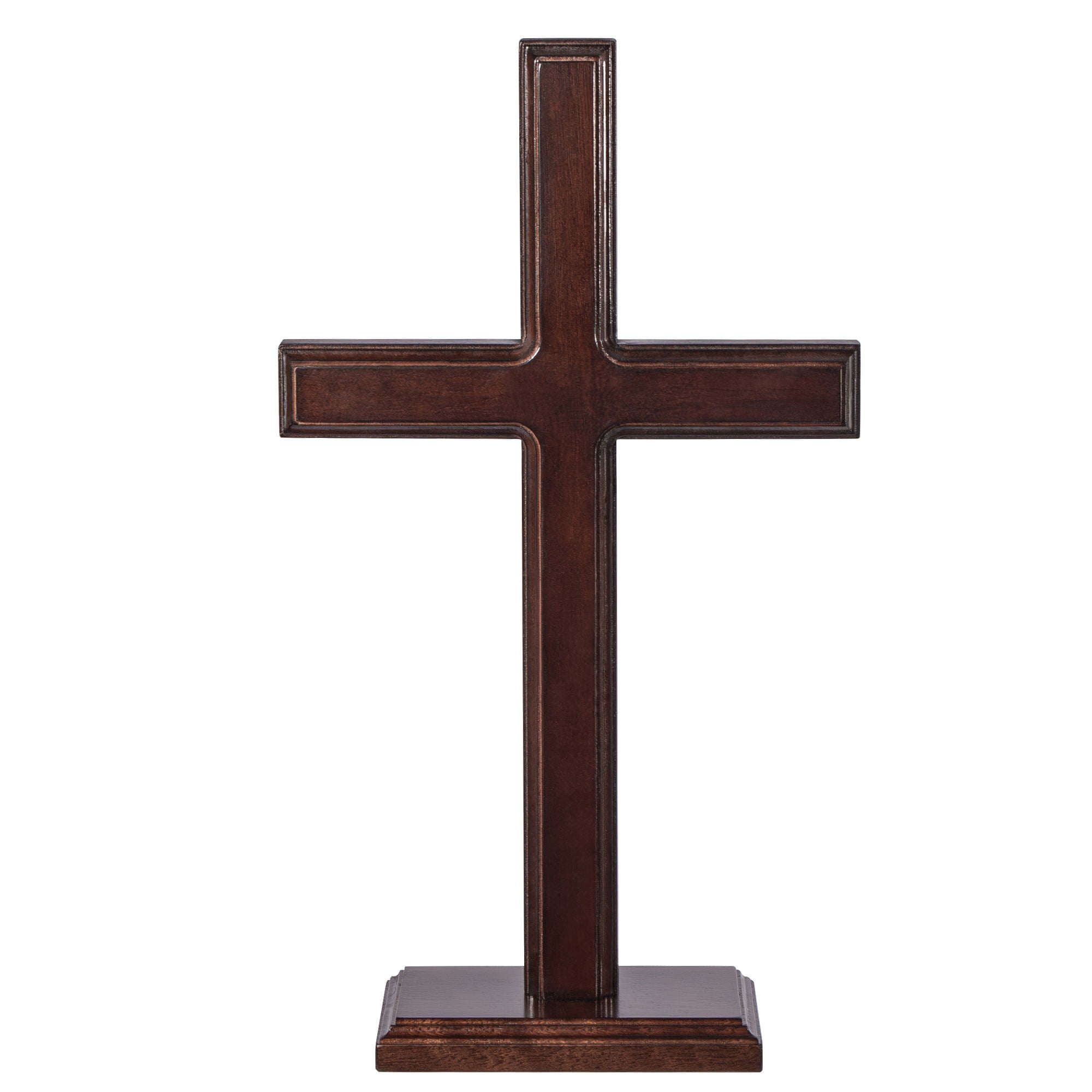 YAYAJAJU Handmade Wooden Wall Cross, Catholic Hanging Crosses for Wall ...