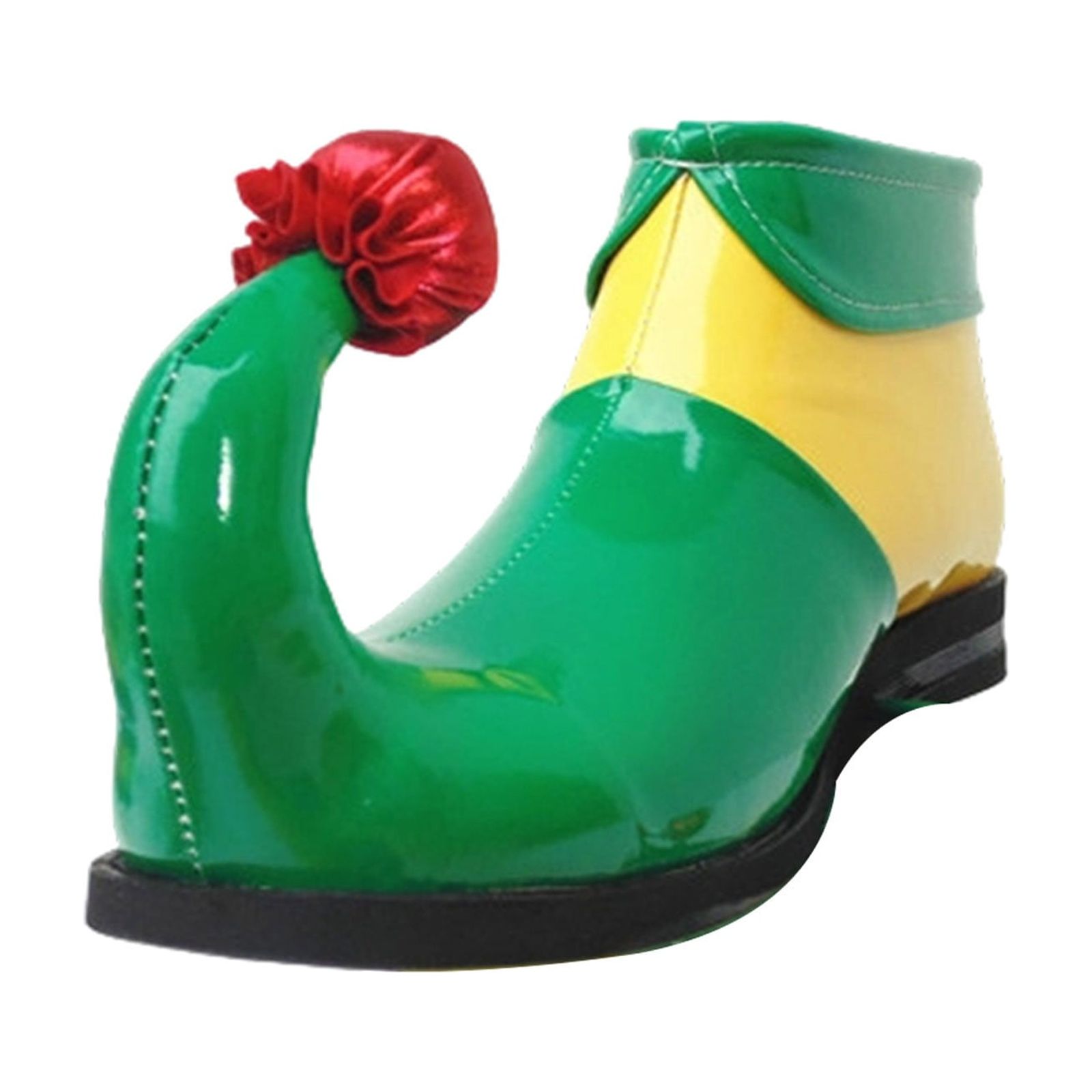 YAYUBA Adult Christmas Elf Shoes Deluxe Jester Shoe for Dress up ...