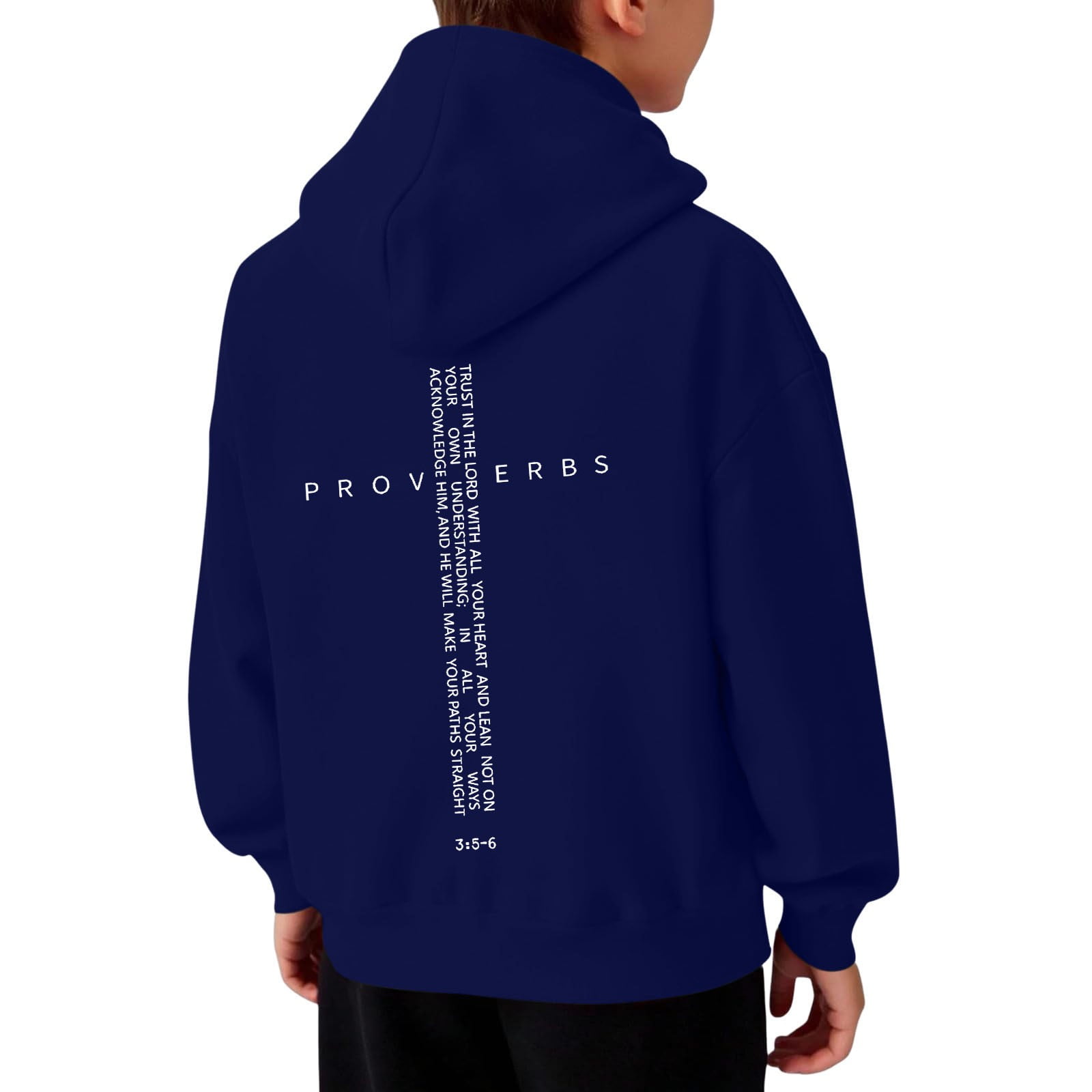 YAYUBA Christian Hoodies for Kids Boys Religious Jesus Hoodie Faith ...