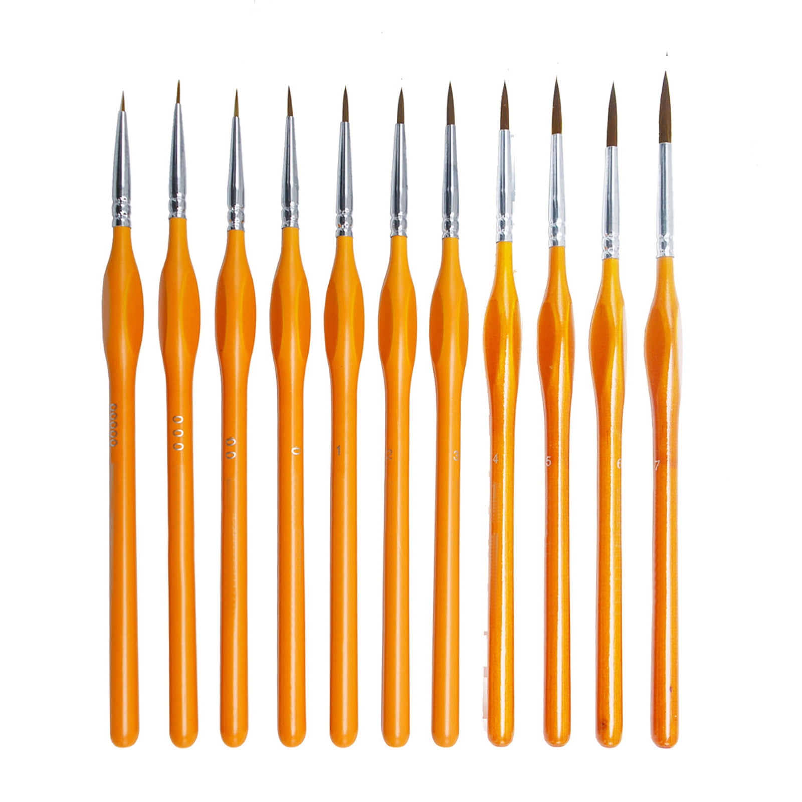 YAYUBA Detail Paint Brushes Set,Miniature Paint Brushes,for Fine ...