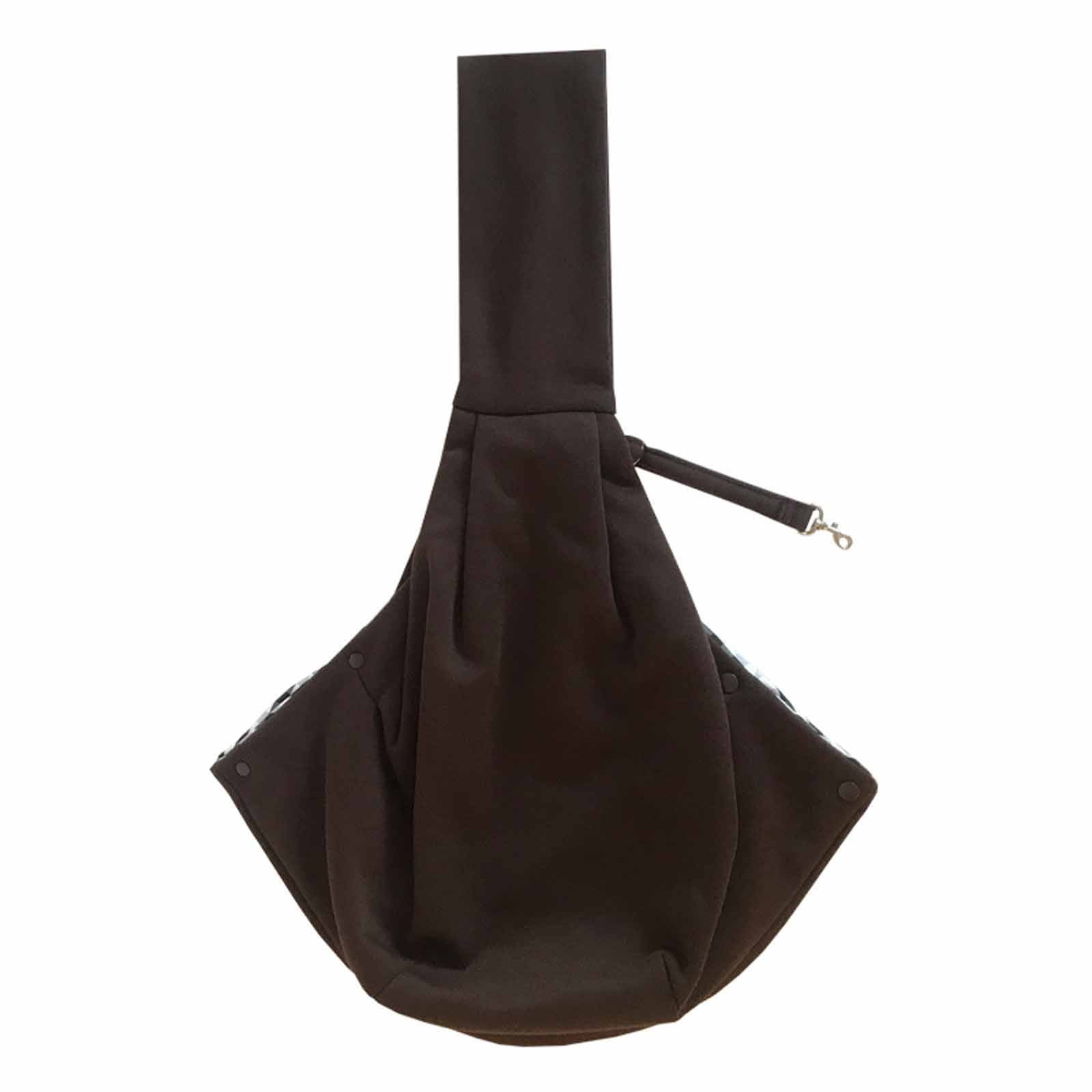 YAYUBA Dog Sling Carrier for Small Dogs, Hands-Free Puppy Carrier for ...