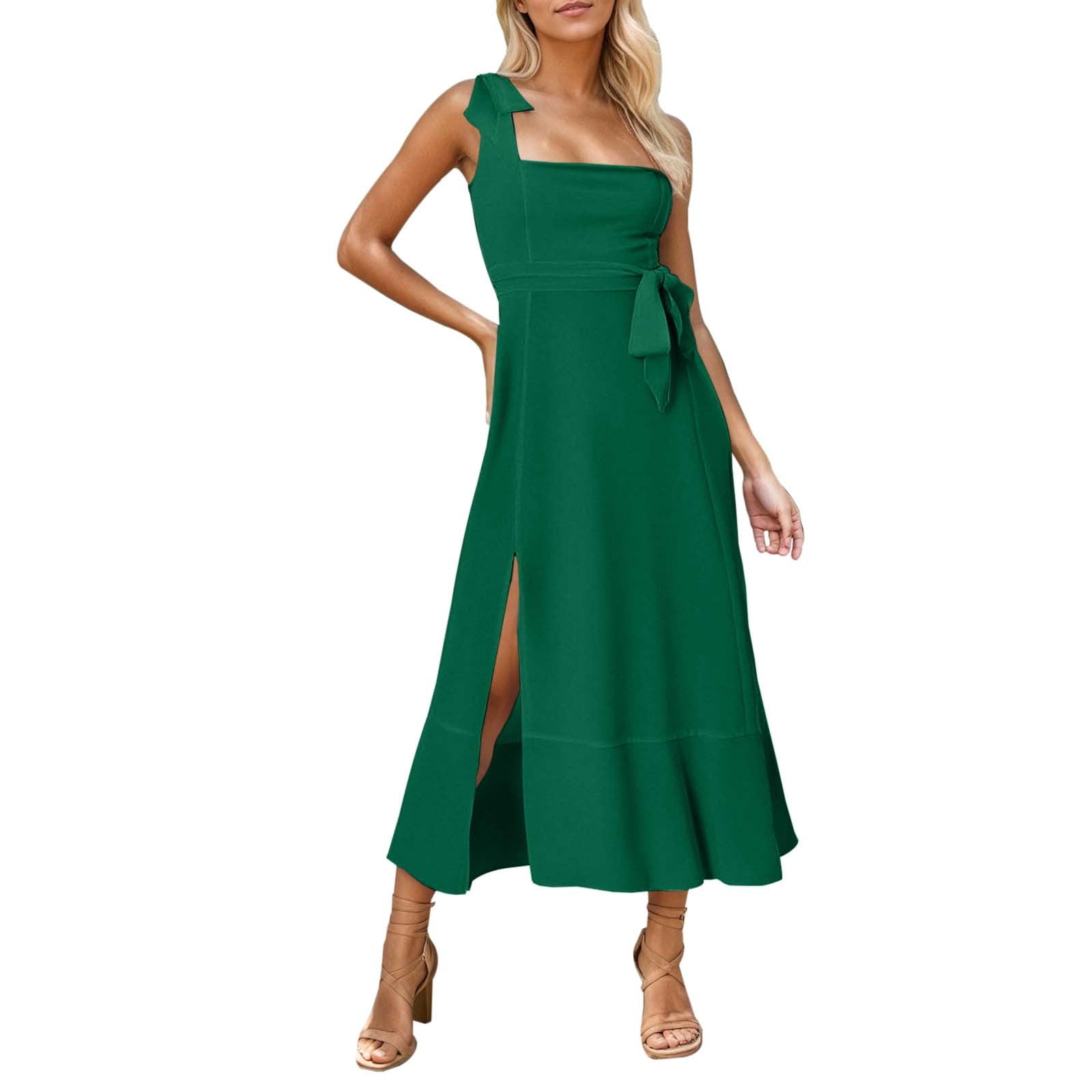 YAYUBA Resort Wear for Women 2026 Casual Women's Dress With V Neck ...