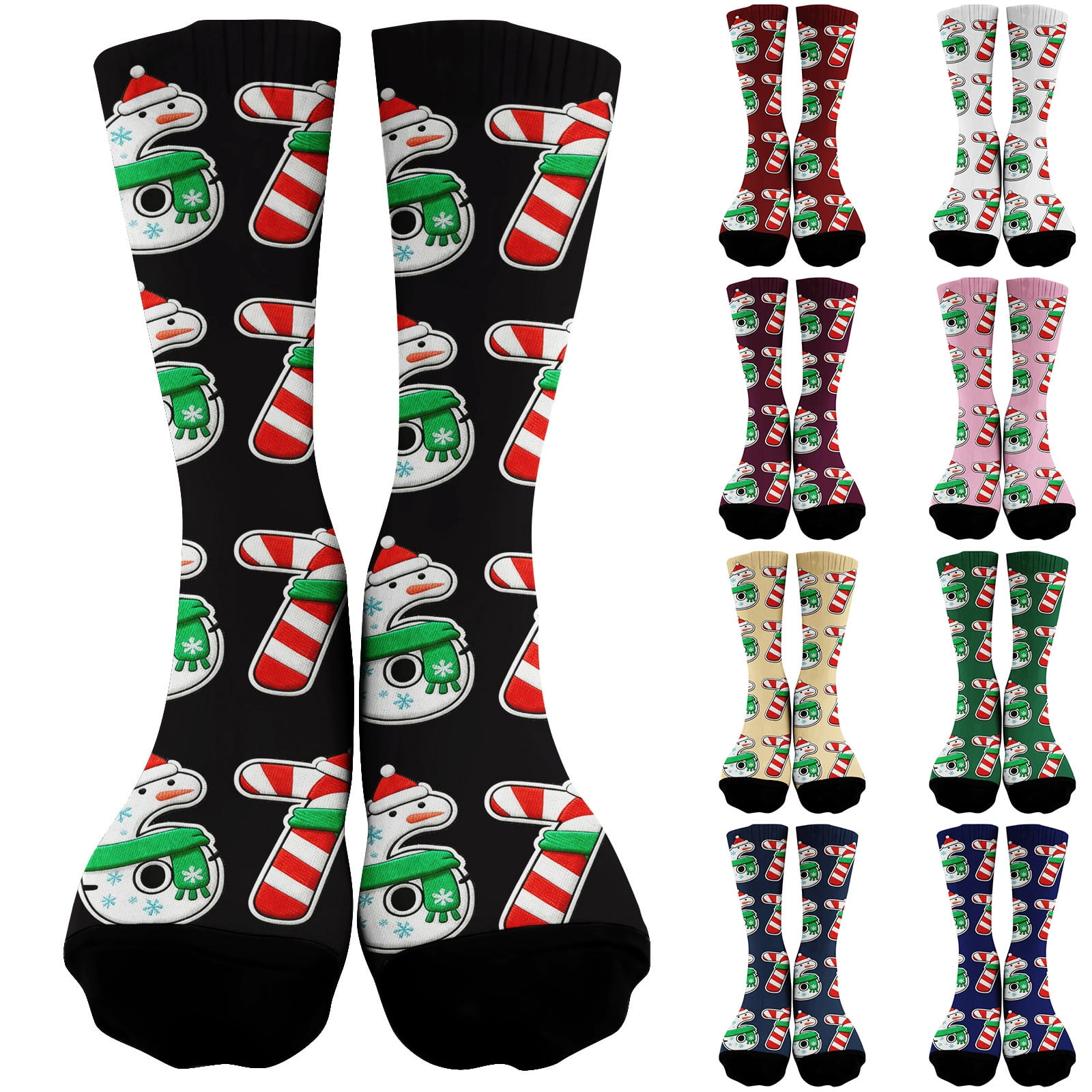 YAYUBA Six Seven 67 Socks Ice Cream for Men Women,Funny 67 Christmas ...