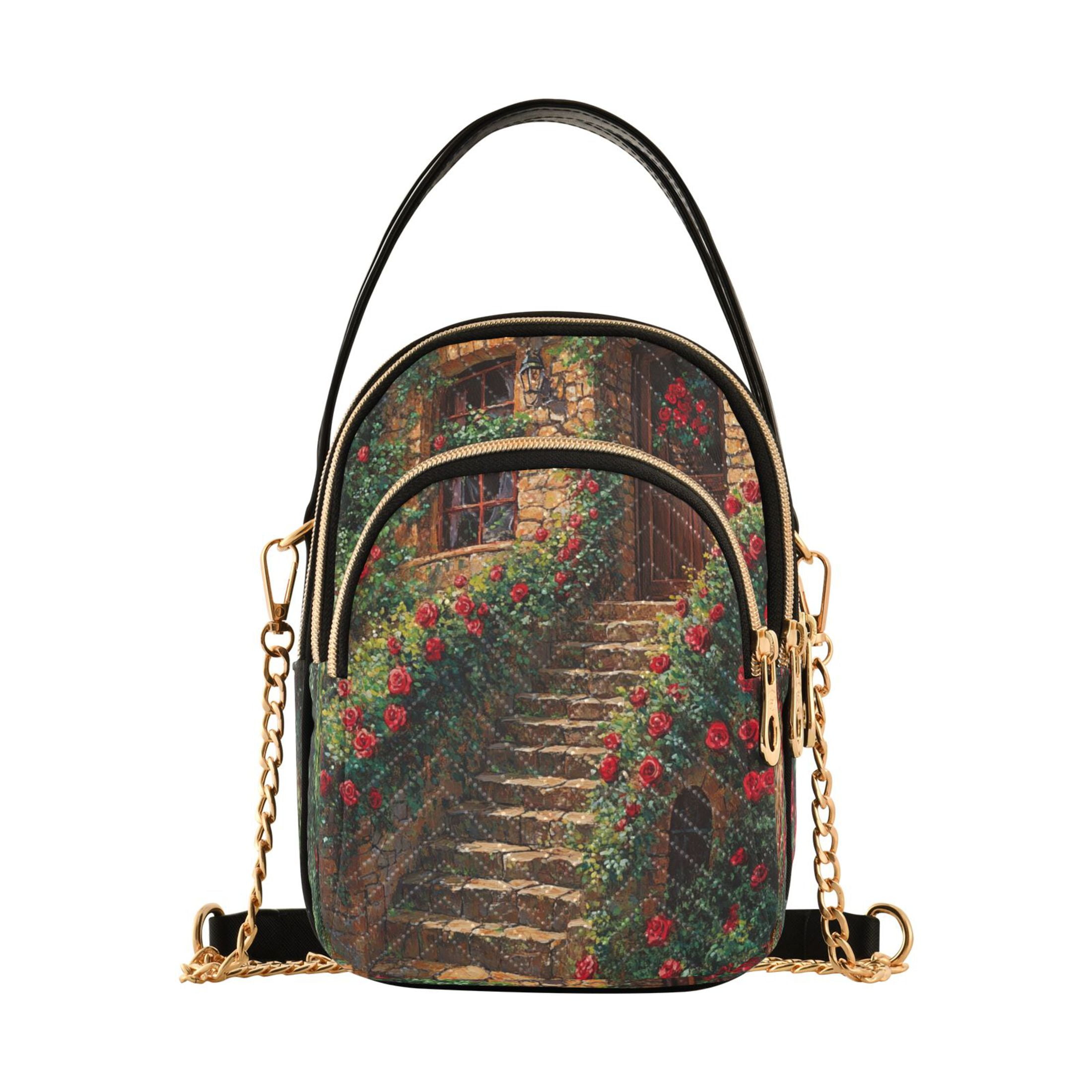 YAZAOO Cross Body Fashion Shoulder Waist Purse Bags Stone Steps with ...