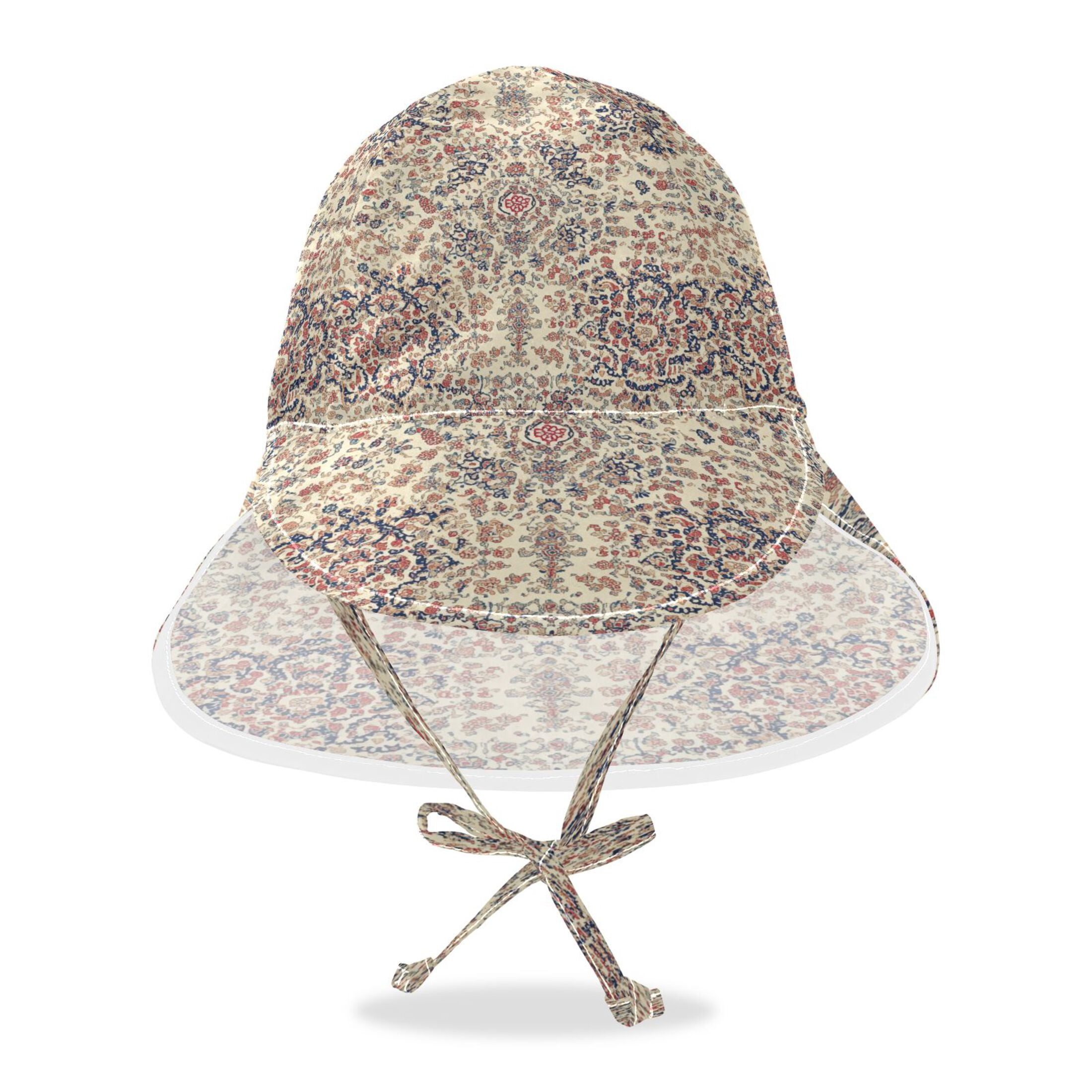 YAZAOO Sun Hat Wide Baby Summer Sun Protection Design Floral Printed ...