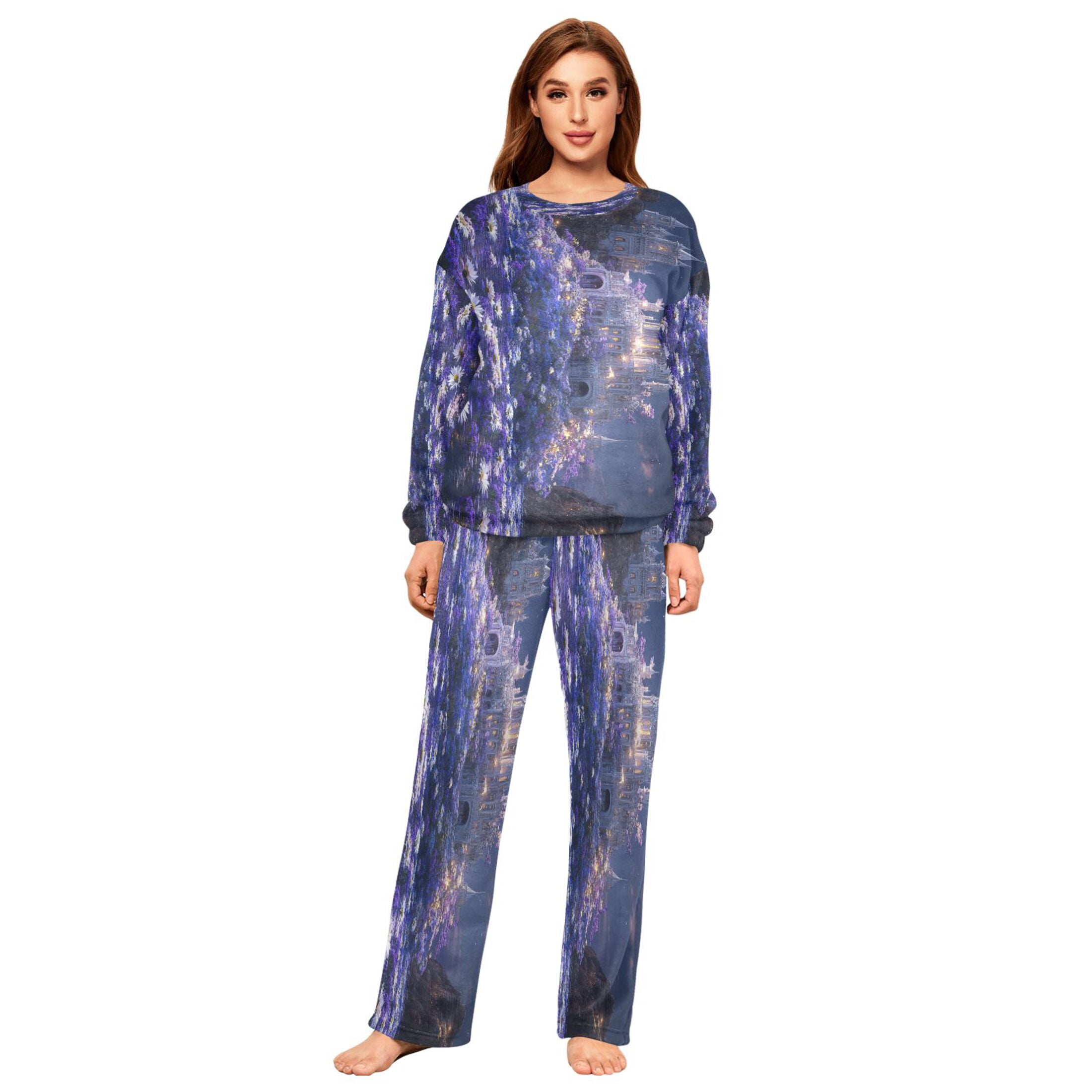 YAZAOO Women Slim Pajamas Loose Style Female Fashion Fantasy Palacel ...