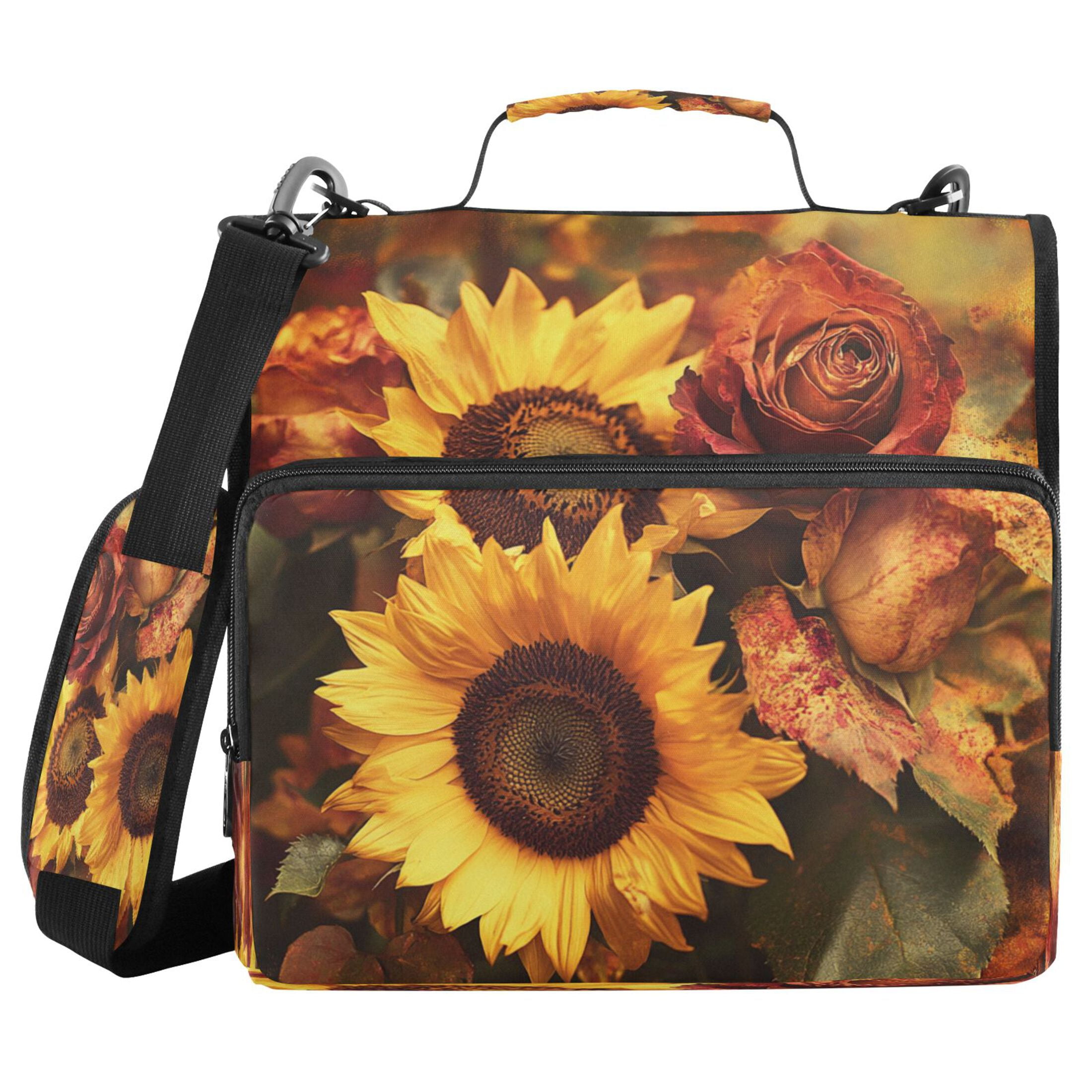 YAZAOO Zipper Binder trapper keeper Documents Organized Design Colorful ...