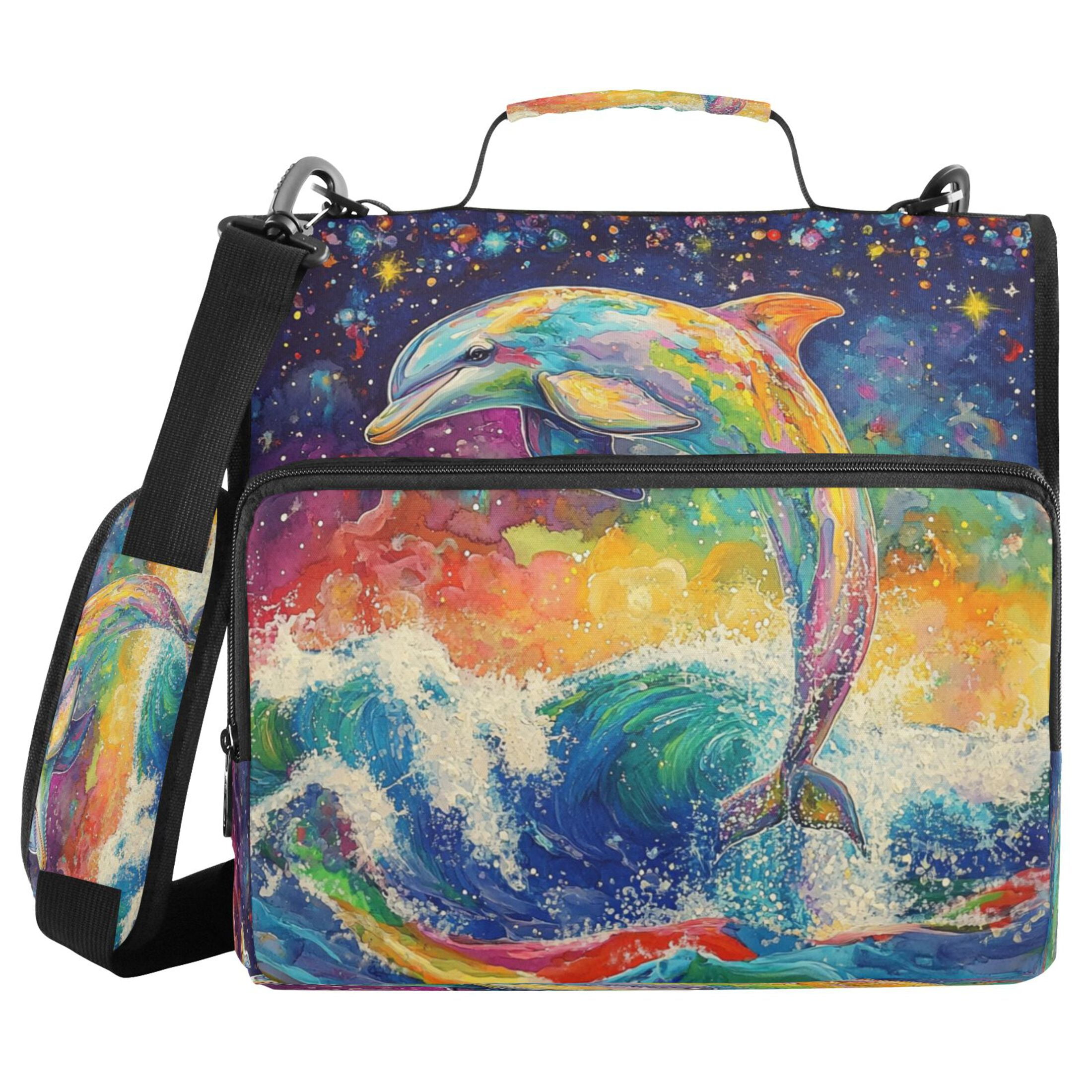 YAZAOO Zipper Binder trapper keeper Documents Organized Design Cosmic ...