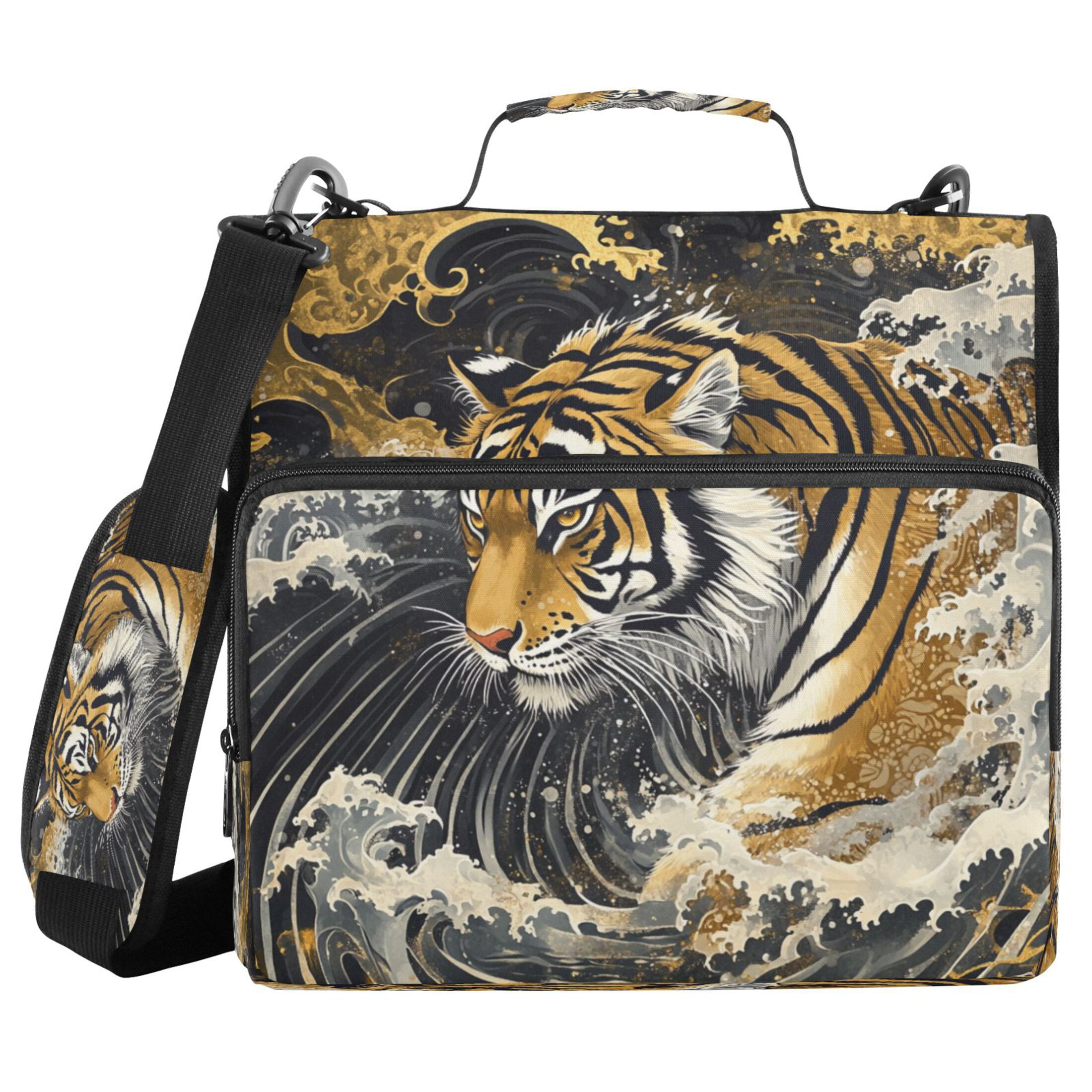 YAZAOO Zipper Binder trapper keeper Documents Organized Design Fierce ...