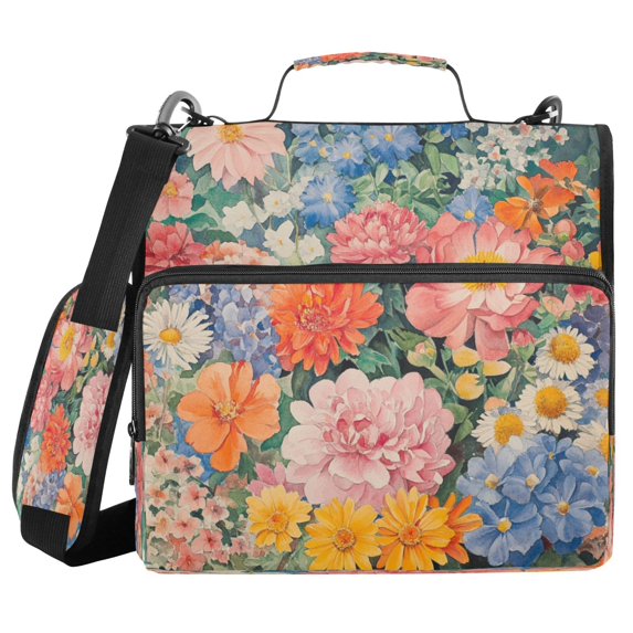 YAZAOO Zipper Binder trapper keeper Documents Organized Design Fluffy ...