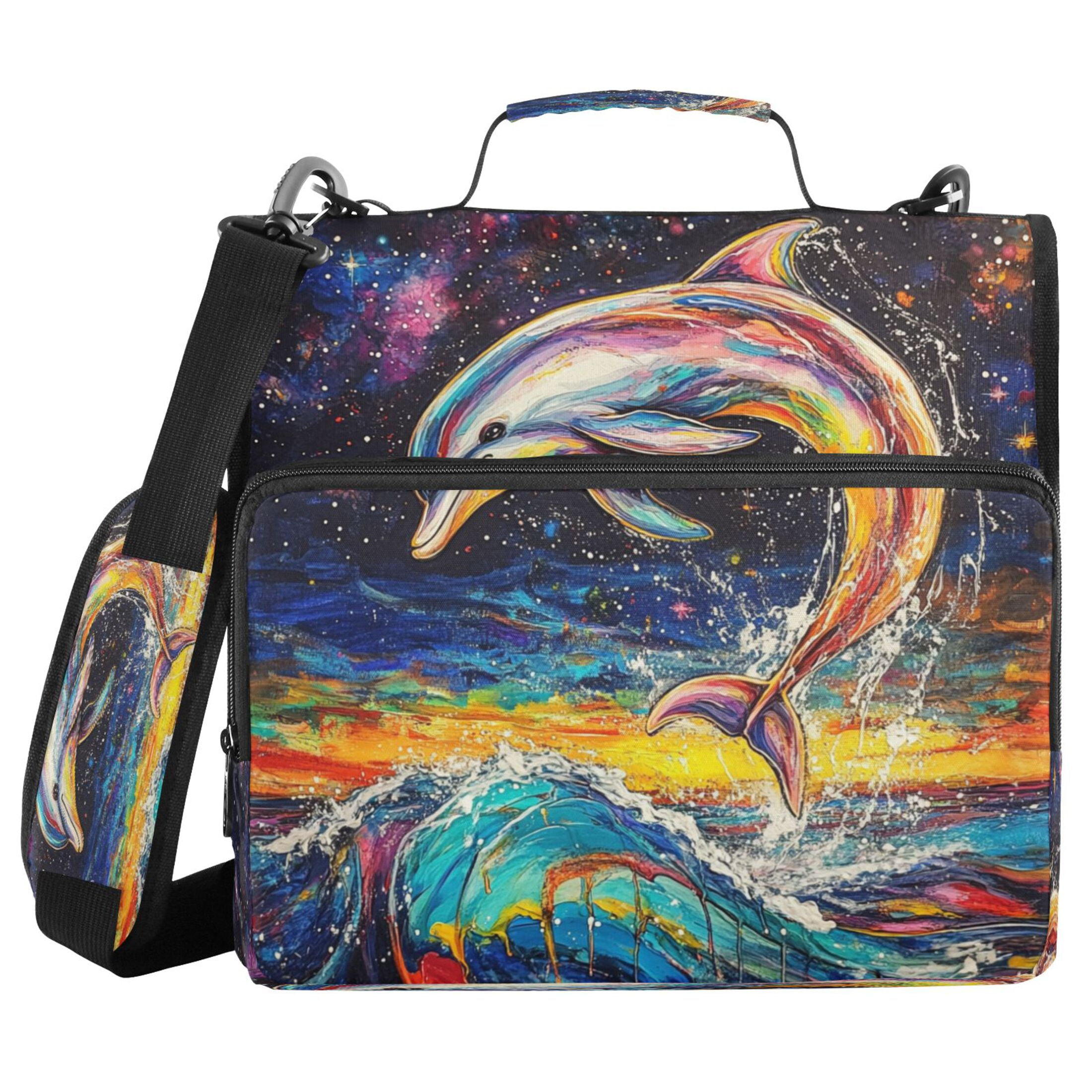 YAZAOO Zipper Binder trapper keeper Documents Organized Design Galactic ...