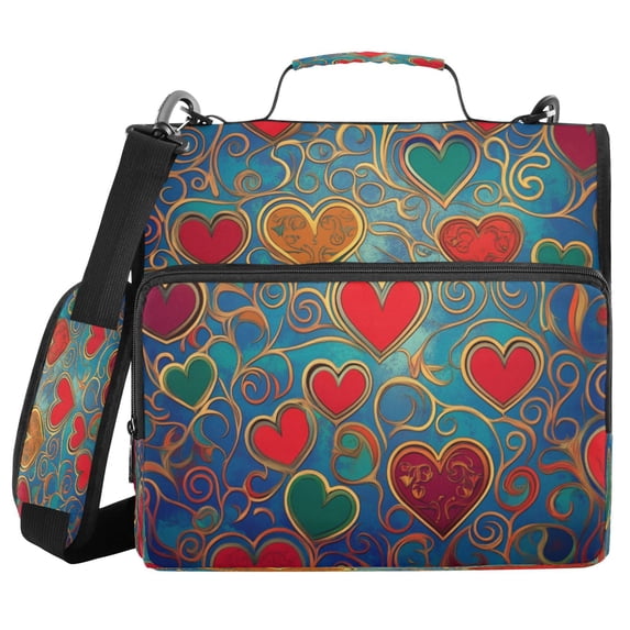 YAZAOO Zipper Binder trapper keeper Documents Organized Design ...