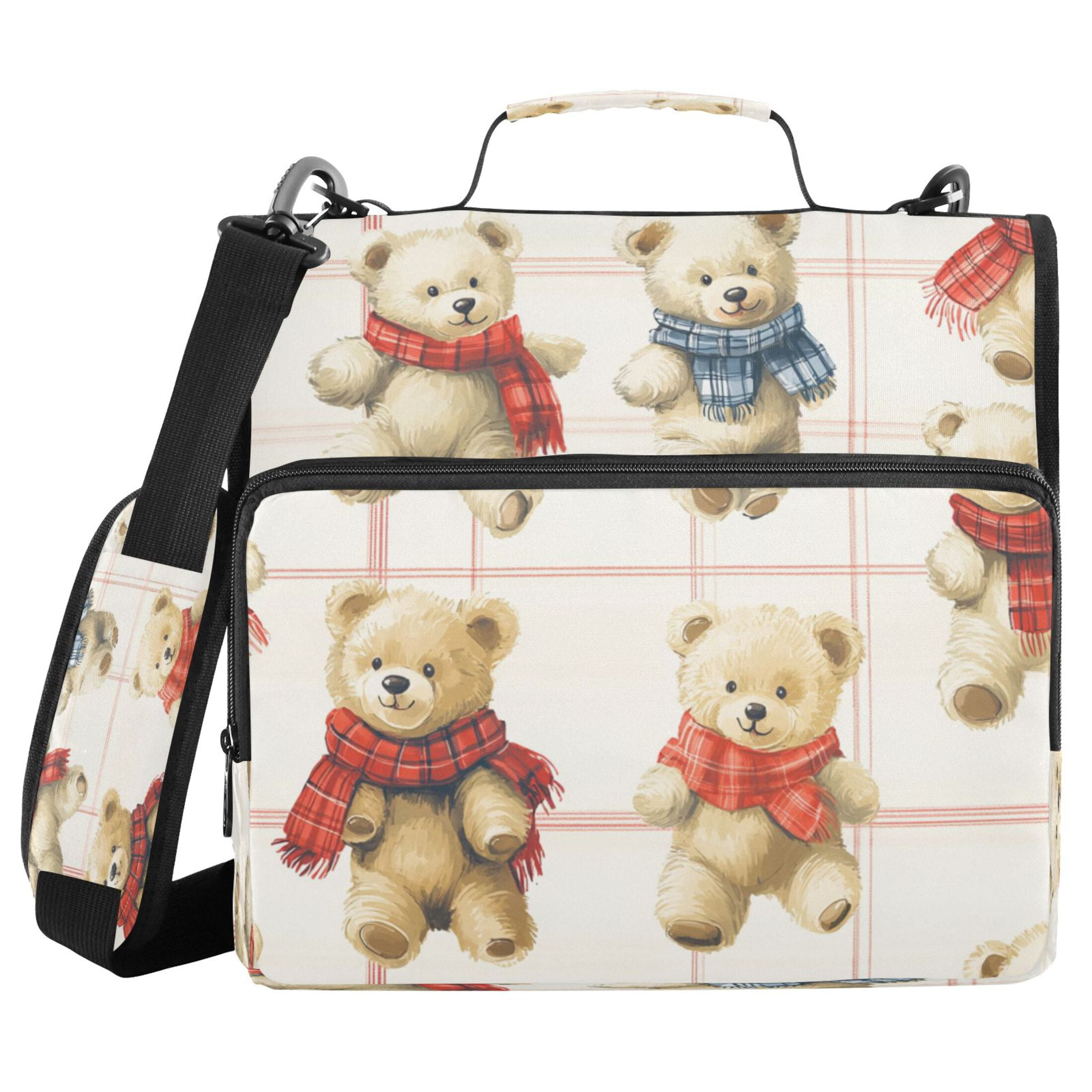 YAZAOO Zipper Binder trapper keeper Documents Organized Design Playful ...