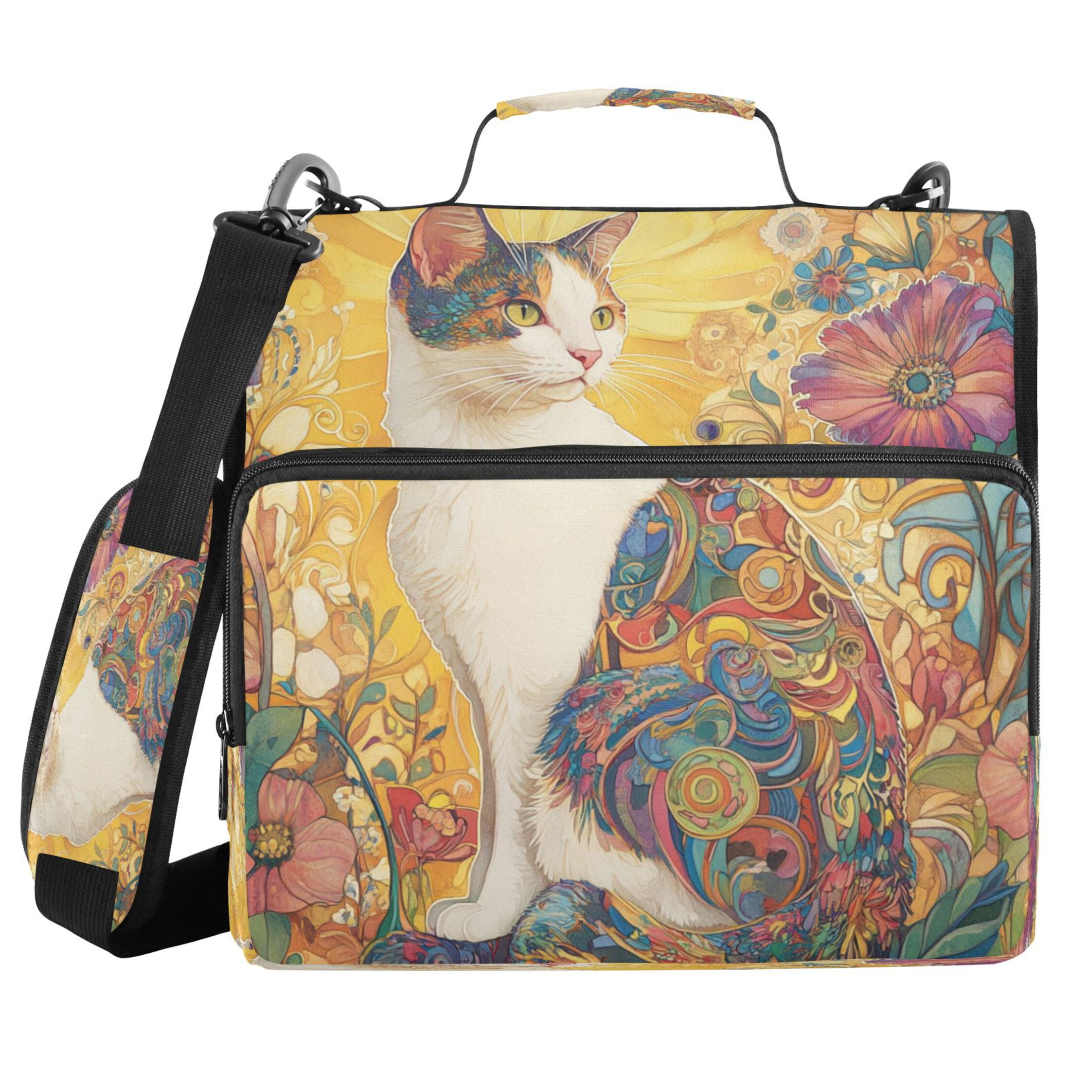 YAZAOO Zipper Binder trapper keeper Documents Organized Design The ...